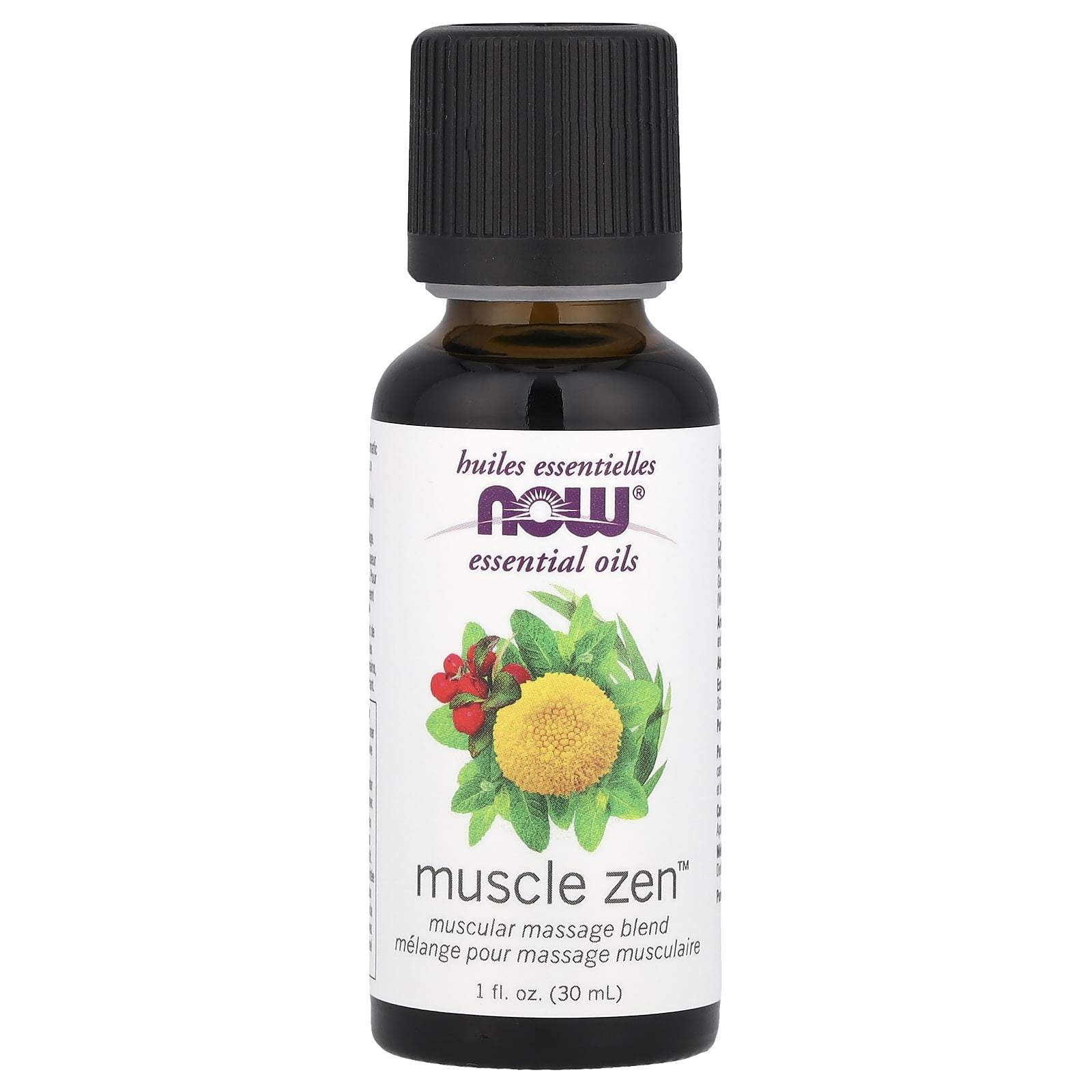 Now Foods Muscle Zen Essential Oil Blend 1 fl. oz. Oil - Walmart.com