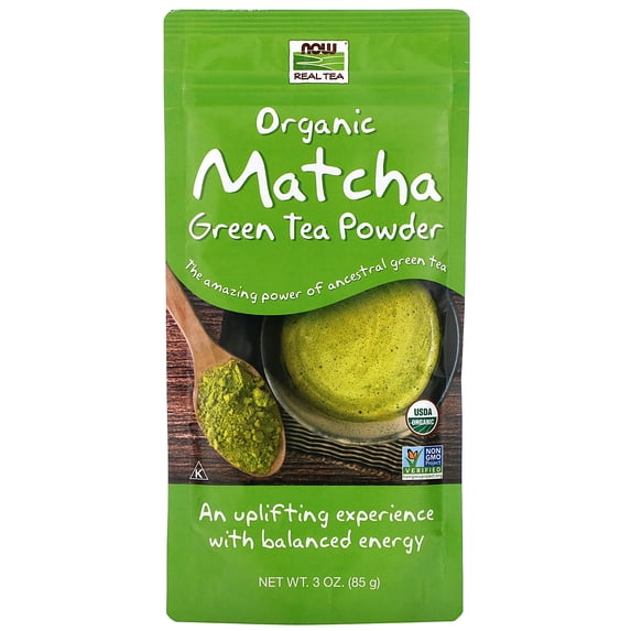 NOW Foods - Culinary Grade Organic Matcha Green Tea Powder - 3 oz ...