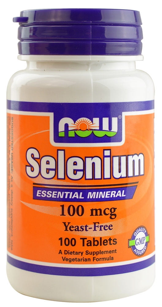 Now Foods Selenium -- 100 Mcg - 100 Tablets - Walmart.com