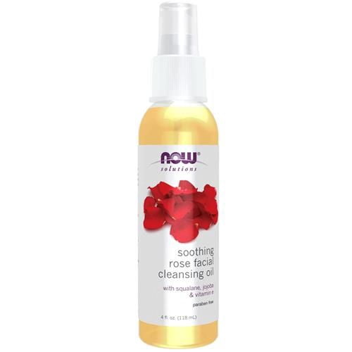 Now Foods Solutions, Soothing Rose Facial Cleansing Oil With Jojoba Oil ...