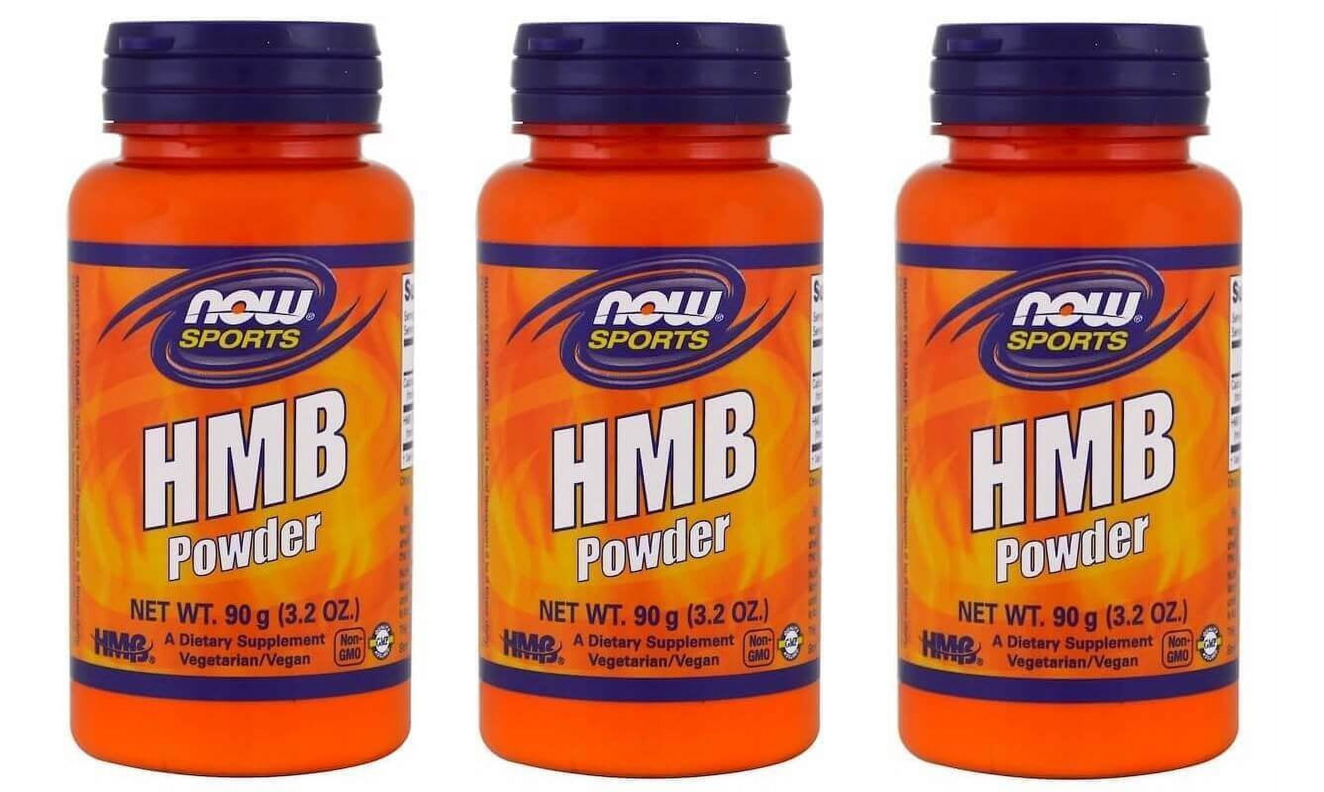Now Foods - Sports, HMB Powder, 3.2 oz (90 g) - 3 Packs - Walmart.com
