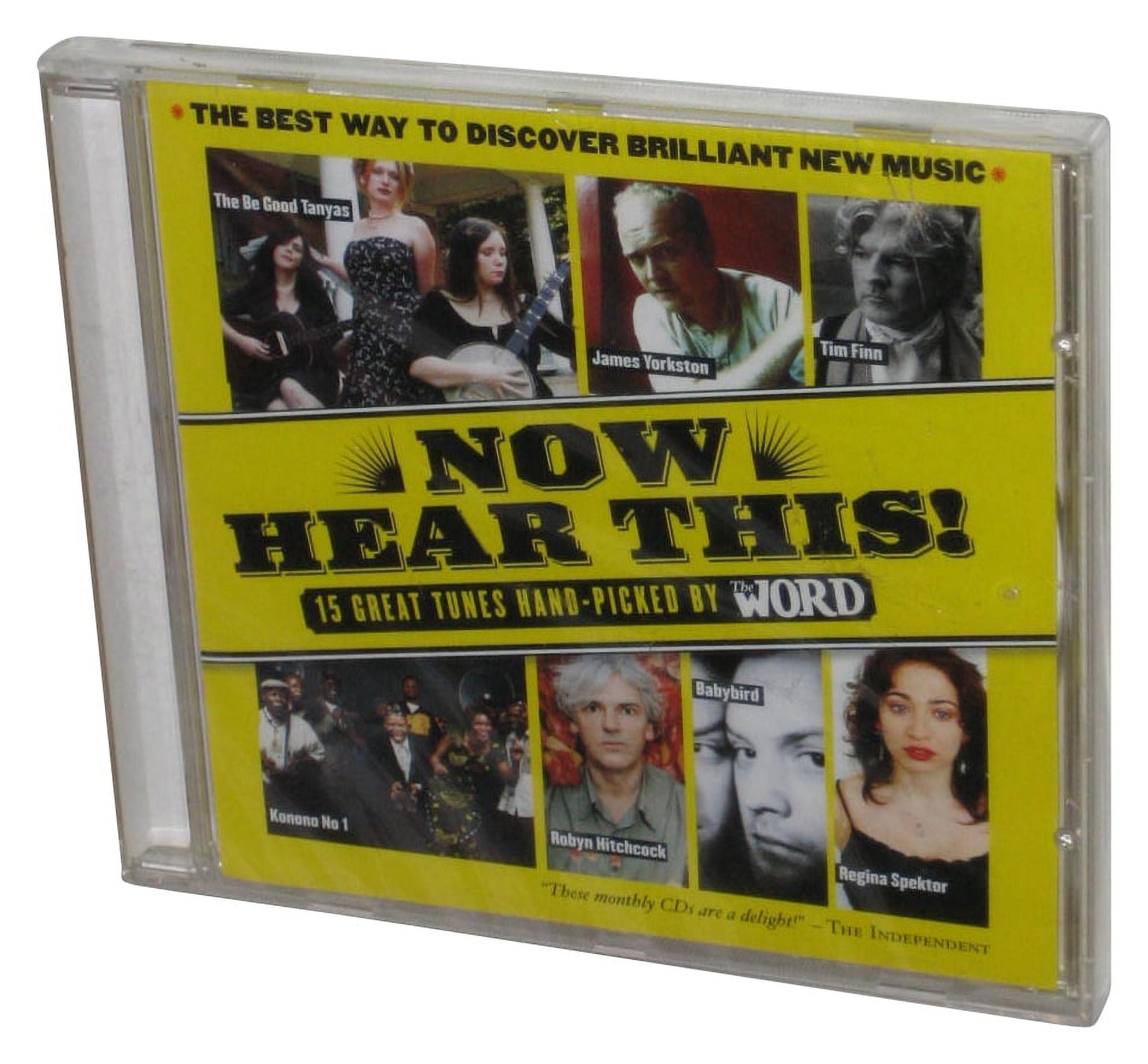 Now Hear This! November 2006 Word Audio Music CD - Walmart.com