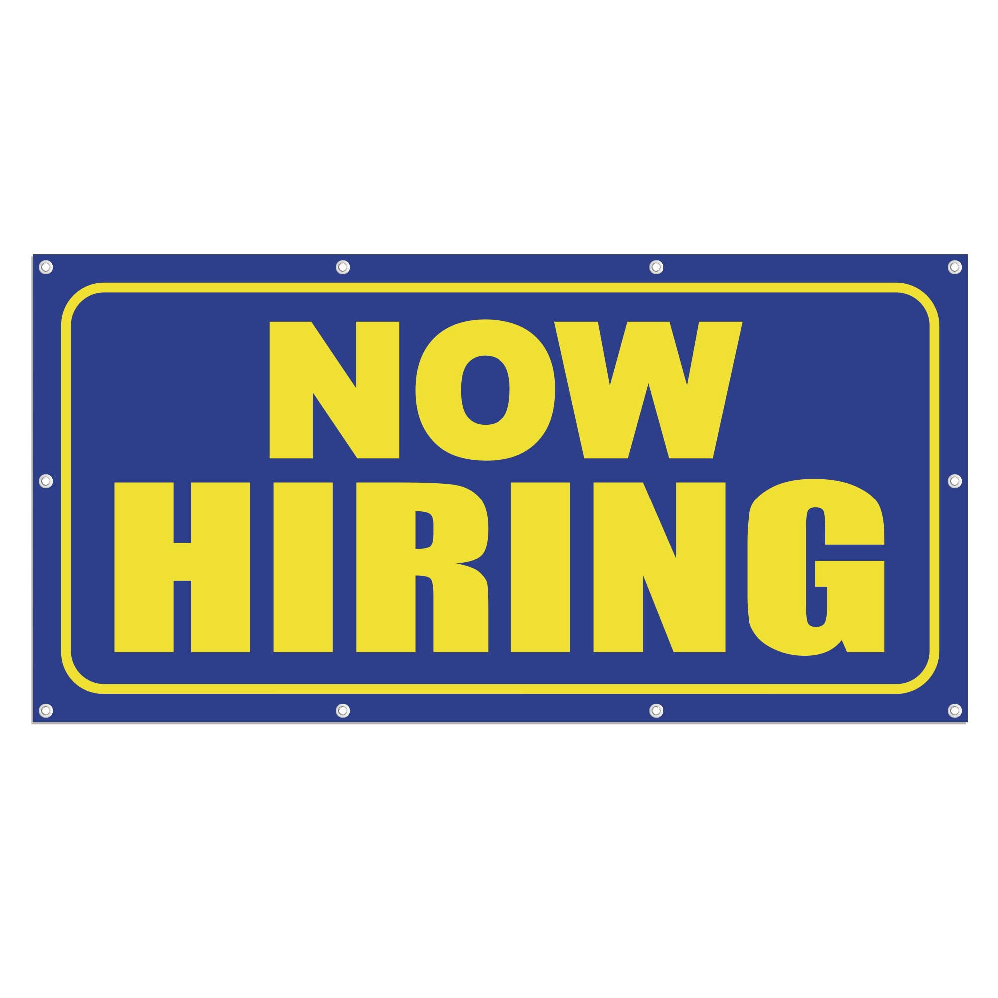Now Hiring 13 oz Heavy Duty Vinyl Banner Outdoor/Indoor Help Wanted ...