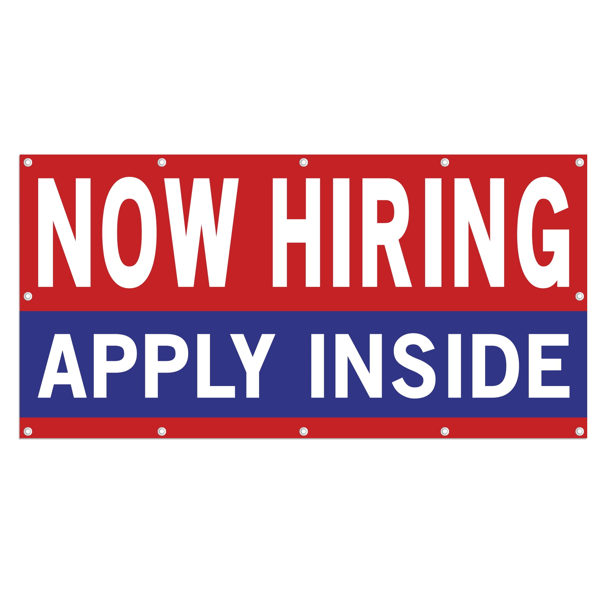 Now Hiring Apply Inside 13 oz Heavy Duty Vinyl Banner Jobs Available ...