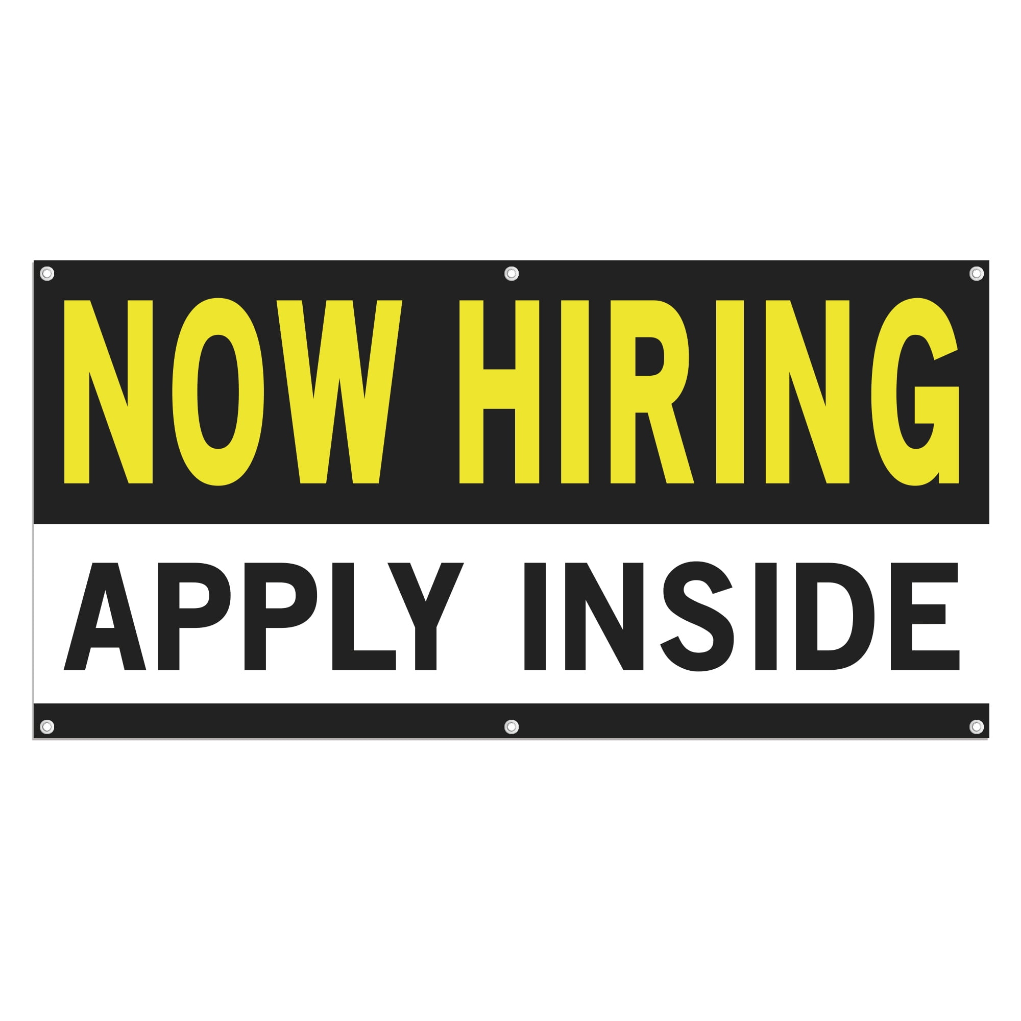 Now Hiring Apply Inside 13 oz Heavy Duty Vinyl Banner Jobs Available ...