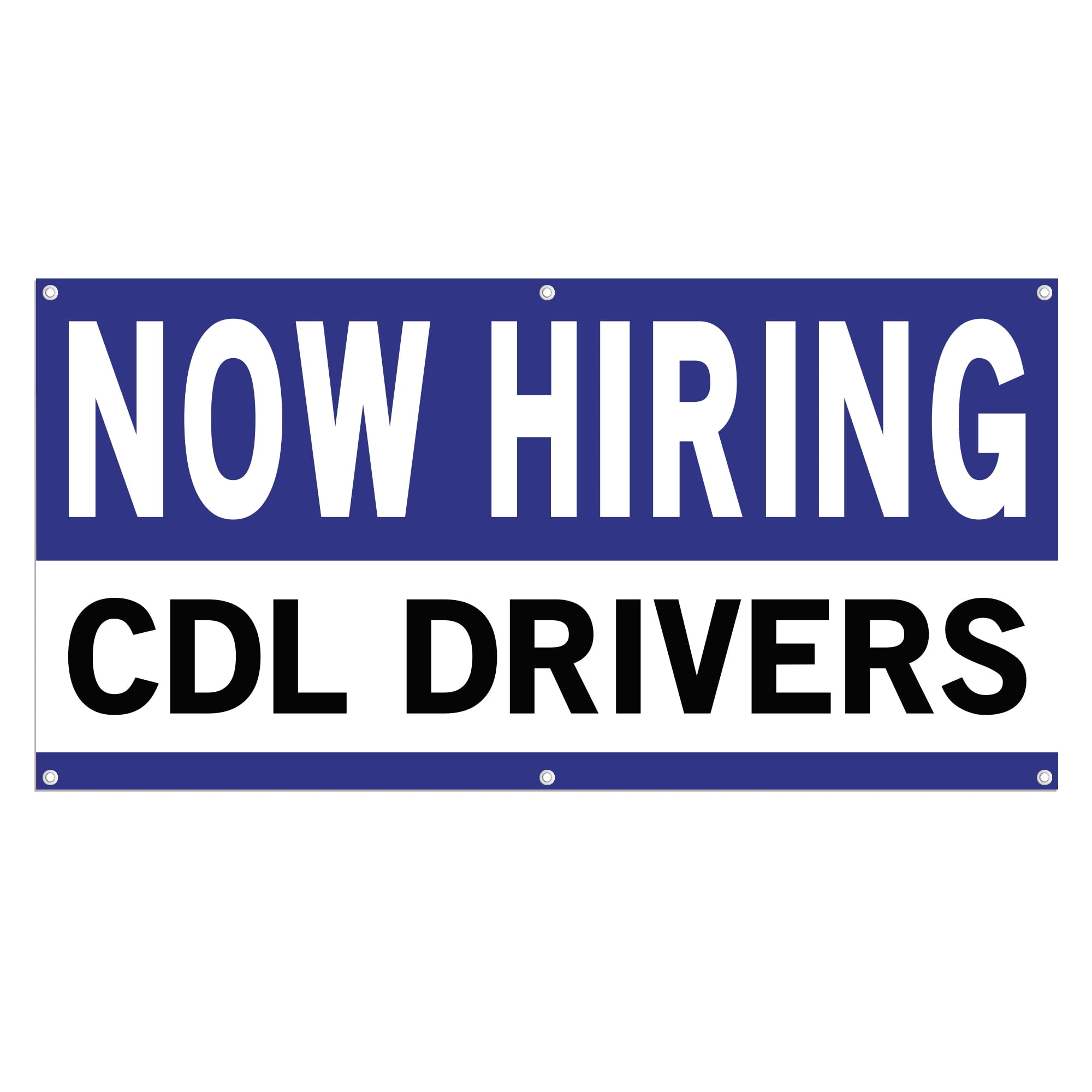Now Hiring CDL Drivers 13 oz Heavy Duty Vinyl Banner Commercial Driver ...