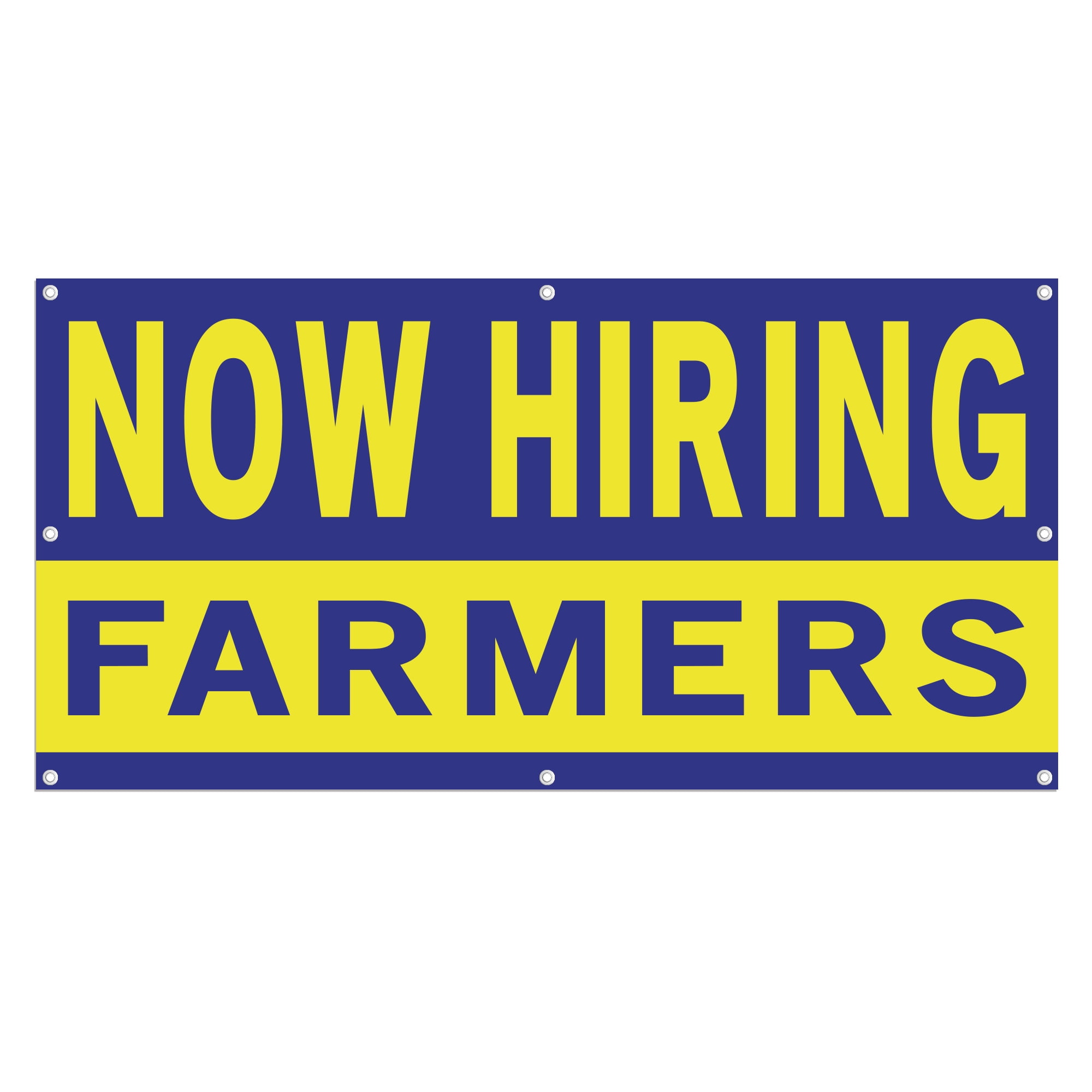 Now Hiring Farmers 13 oz Heavy Duty Vinyl Banner Farm Worker Jobs ...