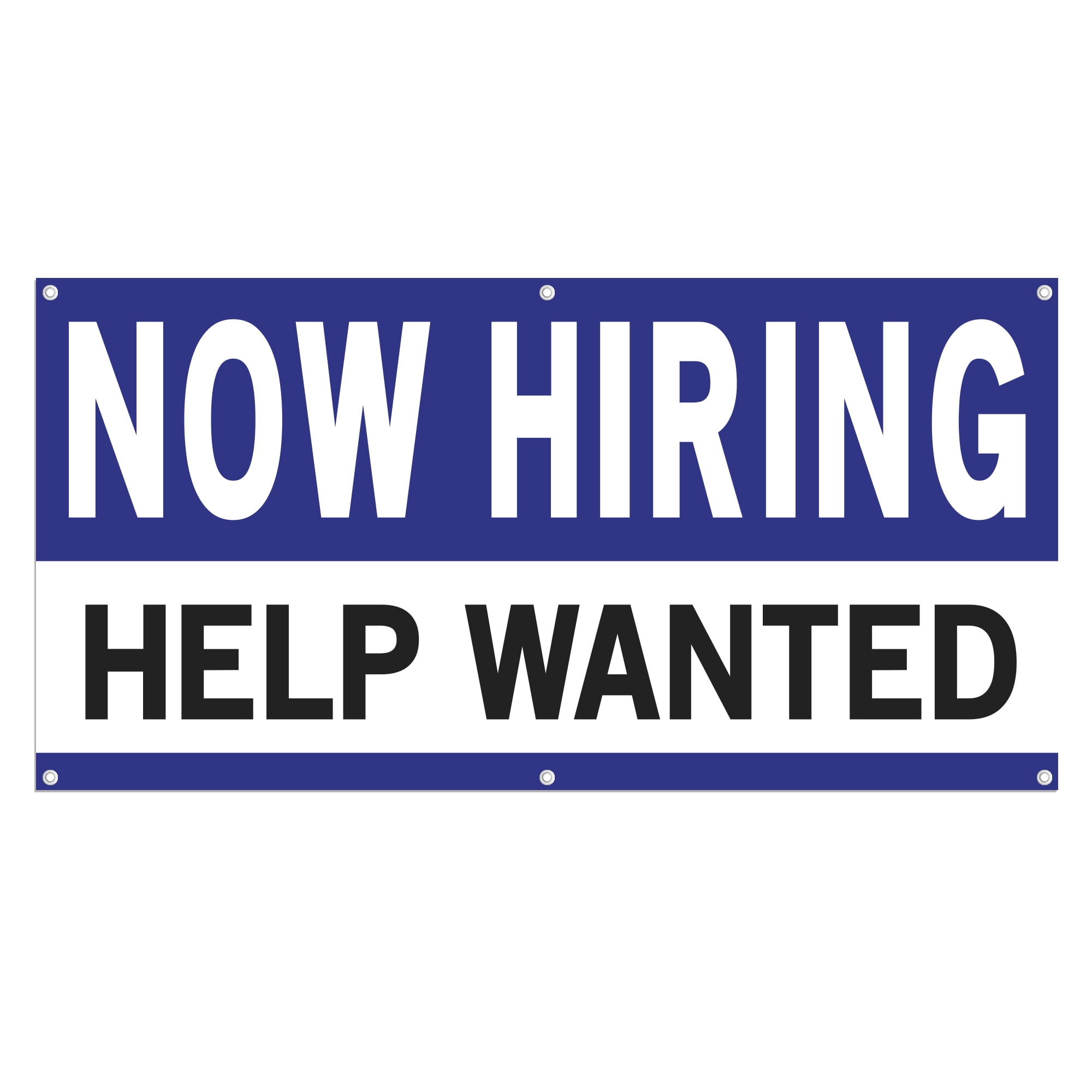 Now Hiring Help Wanted 13 oz Heavy Duty Vinyl Banner All Position Jobs ...