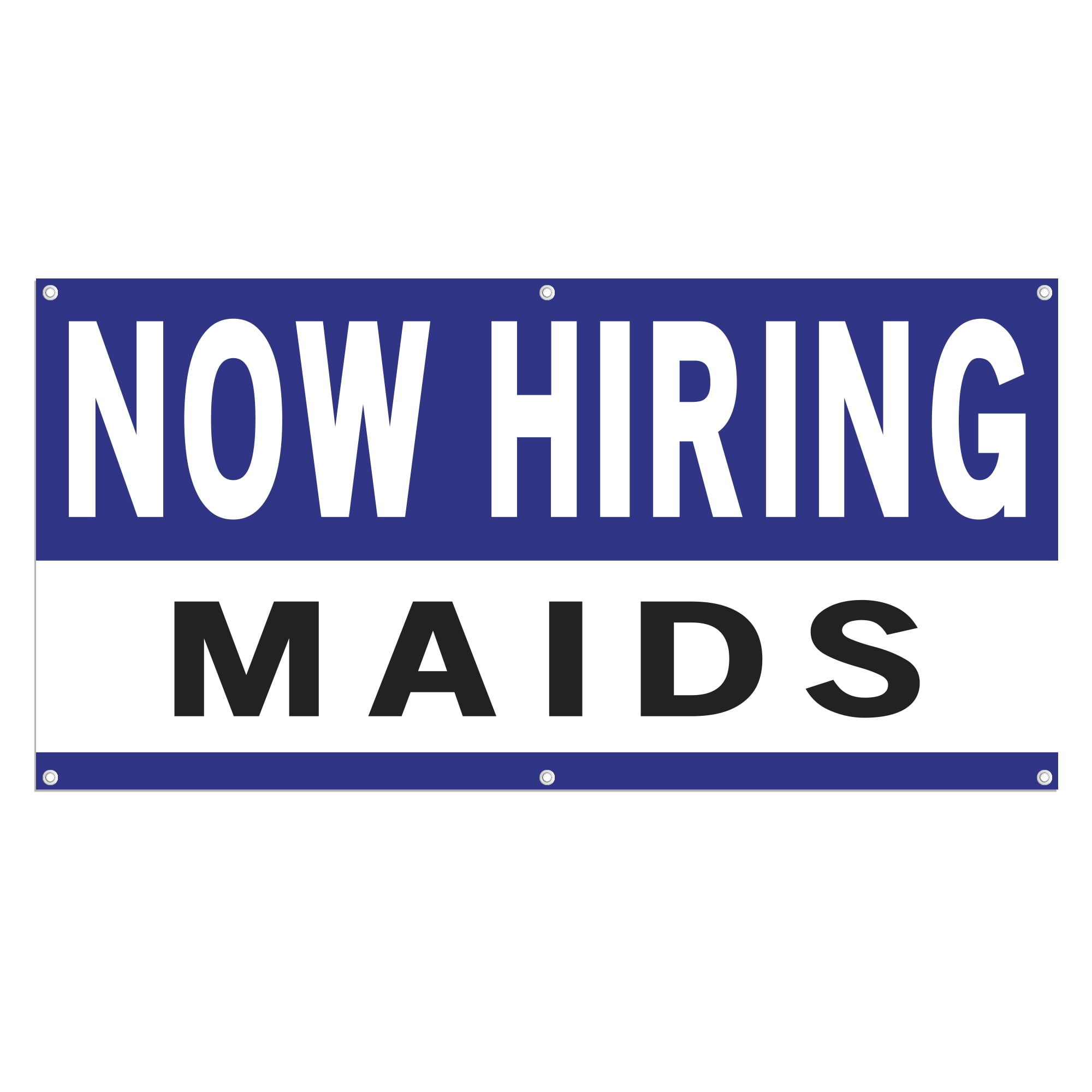 Now Hiring Maids 13 oz Heavy Duty Vinyl Banner House Cleaner Jobs ...