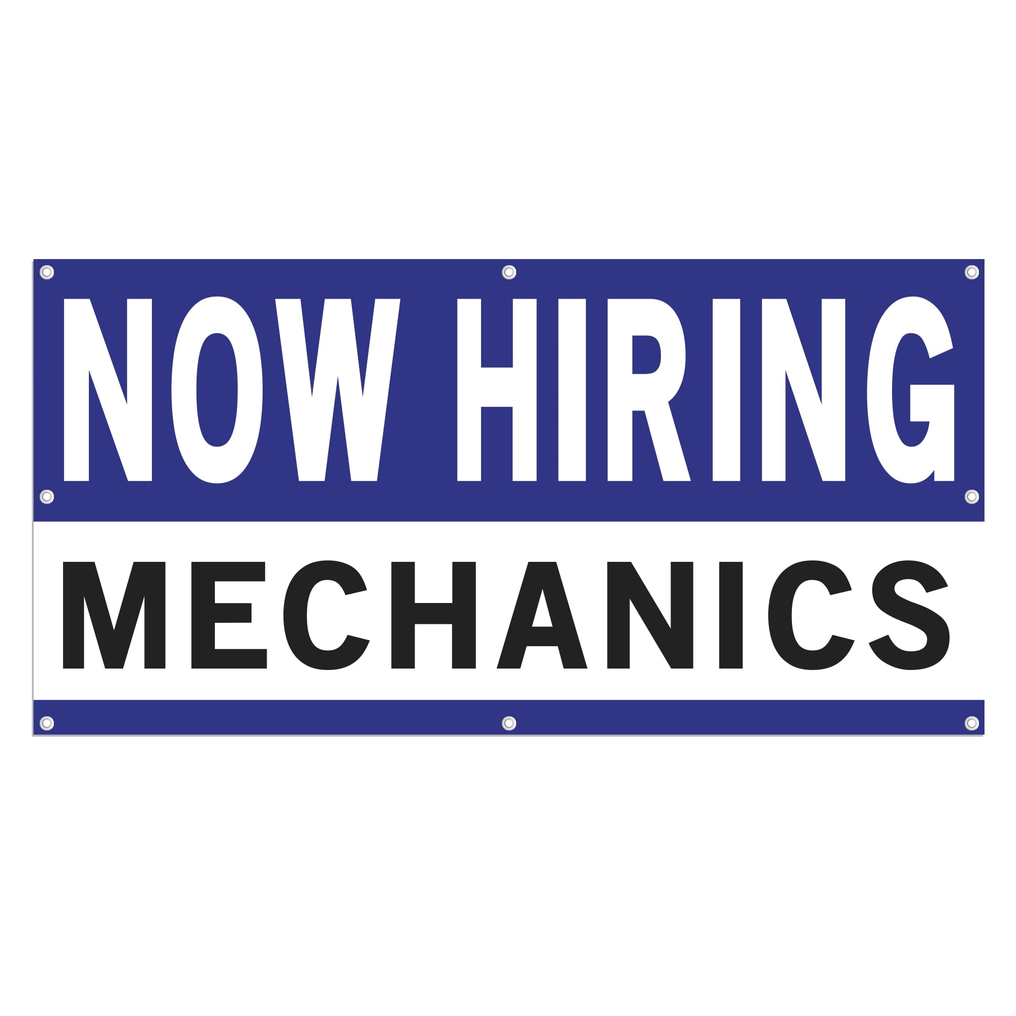 Now Hiring Mechanics 13 oz Heavy Duty Vinyl Banner Mechanic Jobs ...