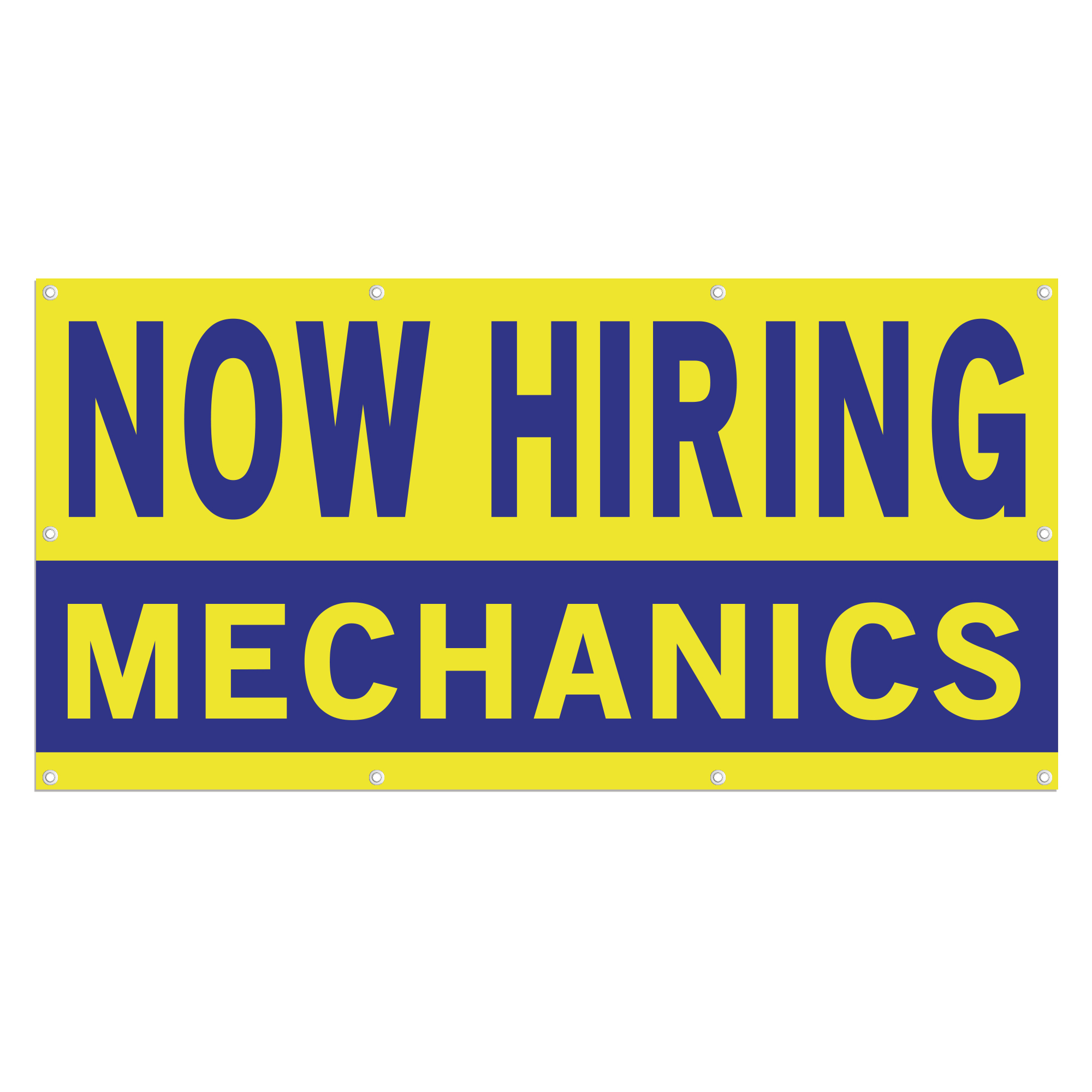 Now Hiring Mechanics 13 oz Heavy Duty Vinyl Banner Mechanic Jobs ...