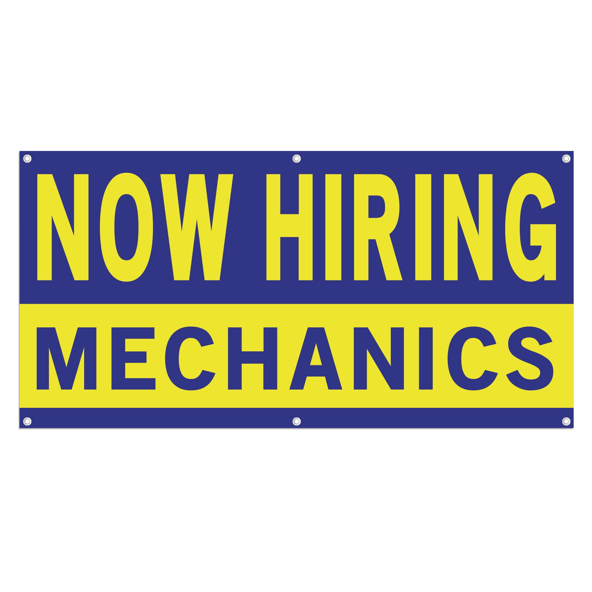 Now Hiring Mechanics 13 oz Heavy Duty Vinyl Banner Mechanic Jobs ...