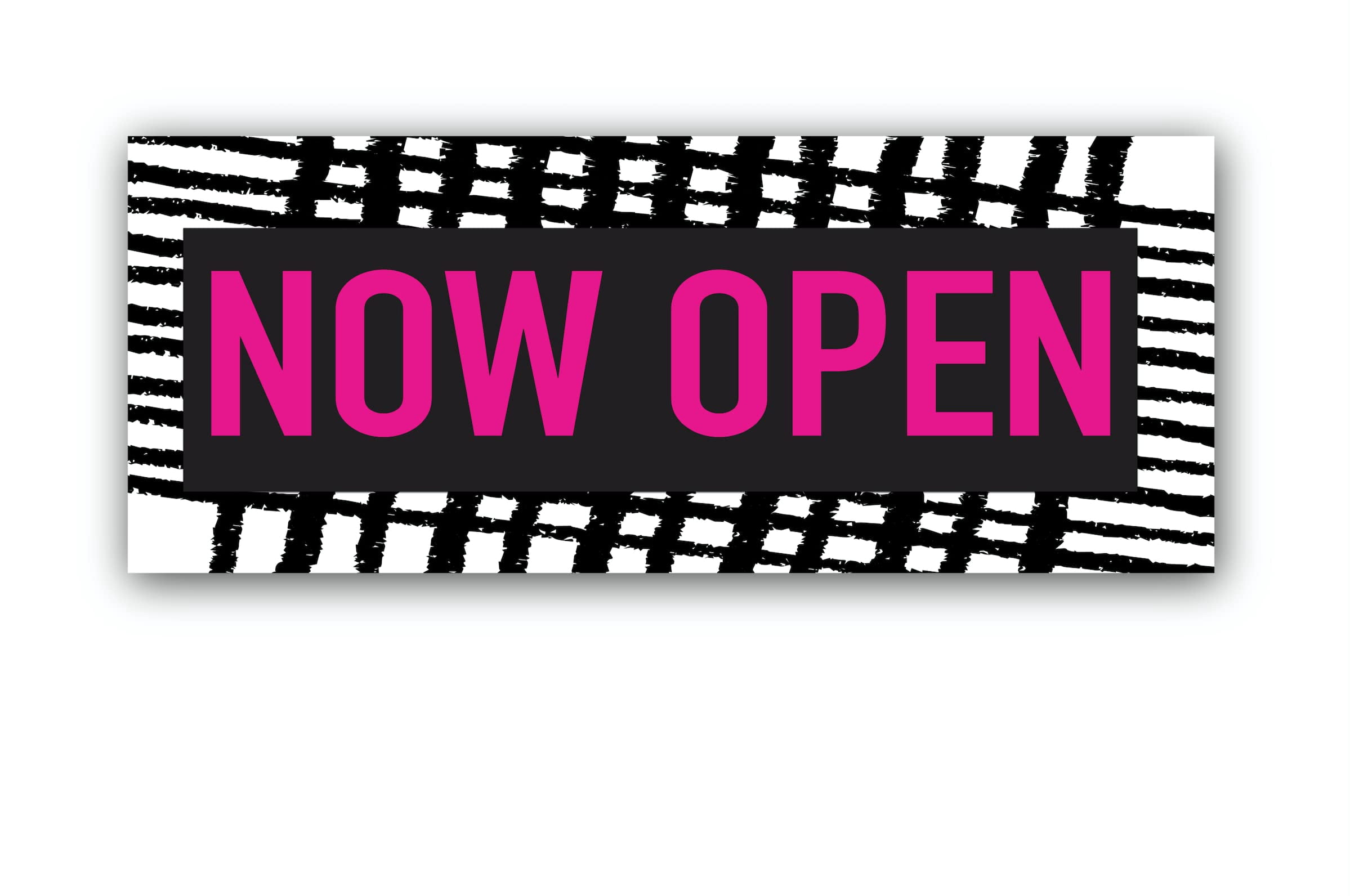 Now Open Banner Garden Outdoor Indoor Signs Polyester Store Hanging ...