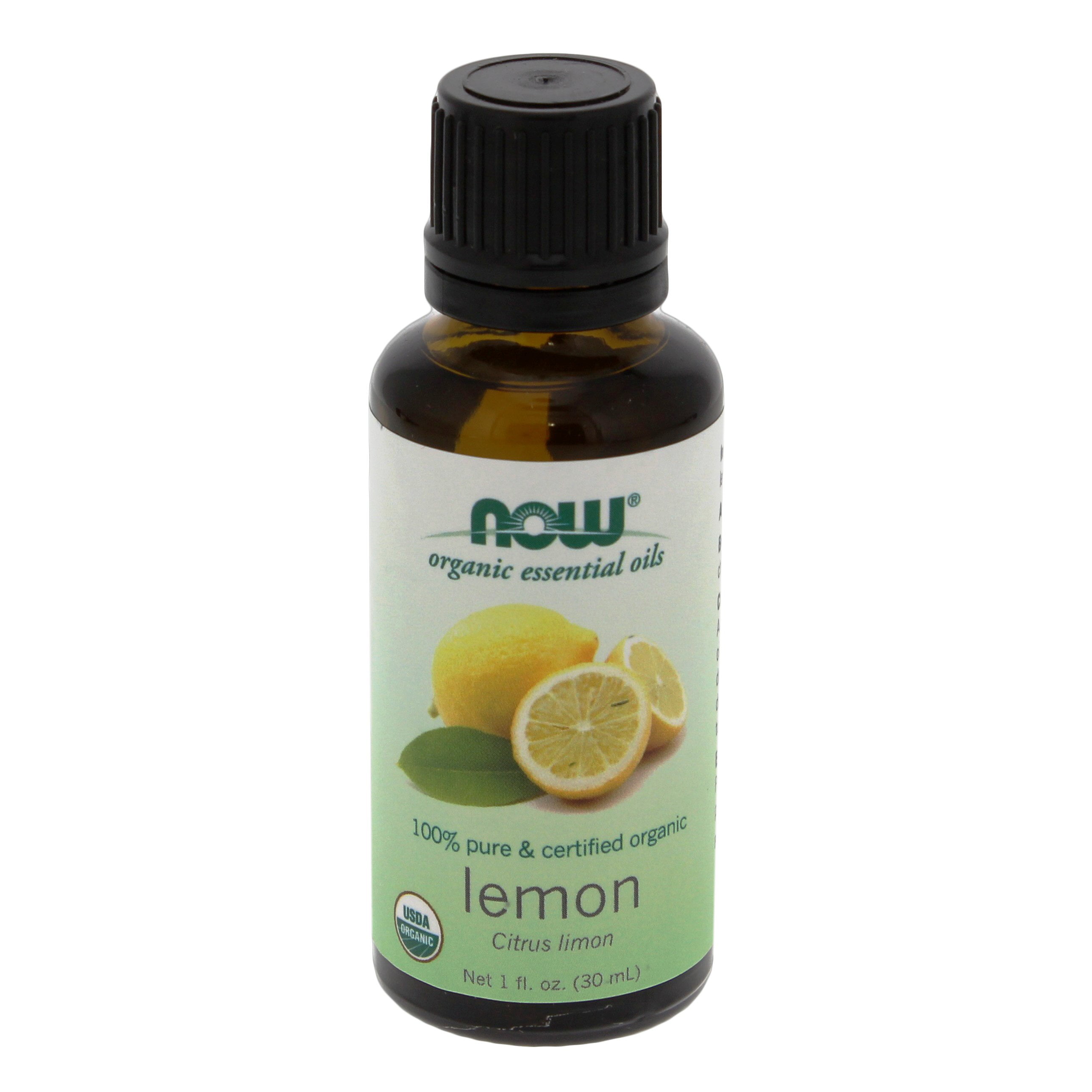 Now Organic Essential Oils 100% Pure Lemon Oil - 1 Oz - Walmart.com