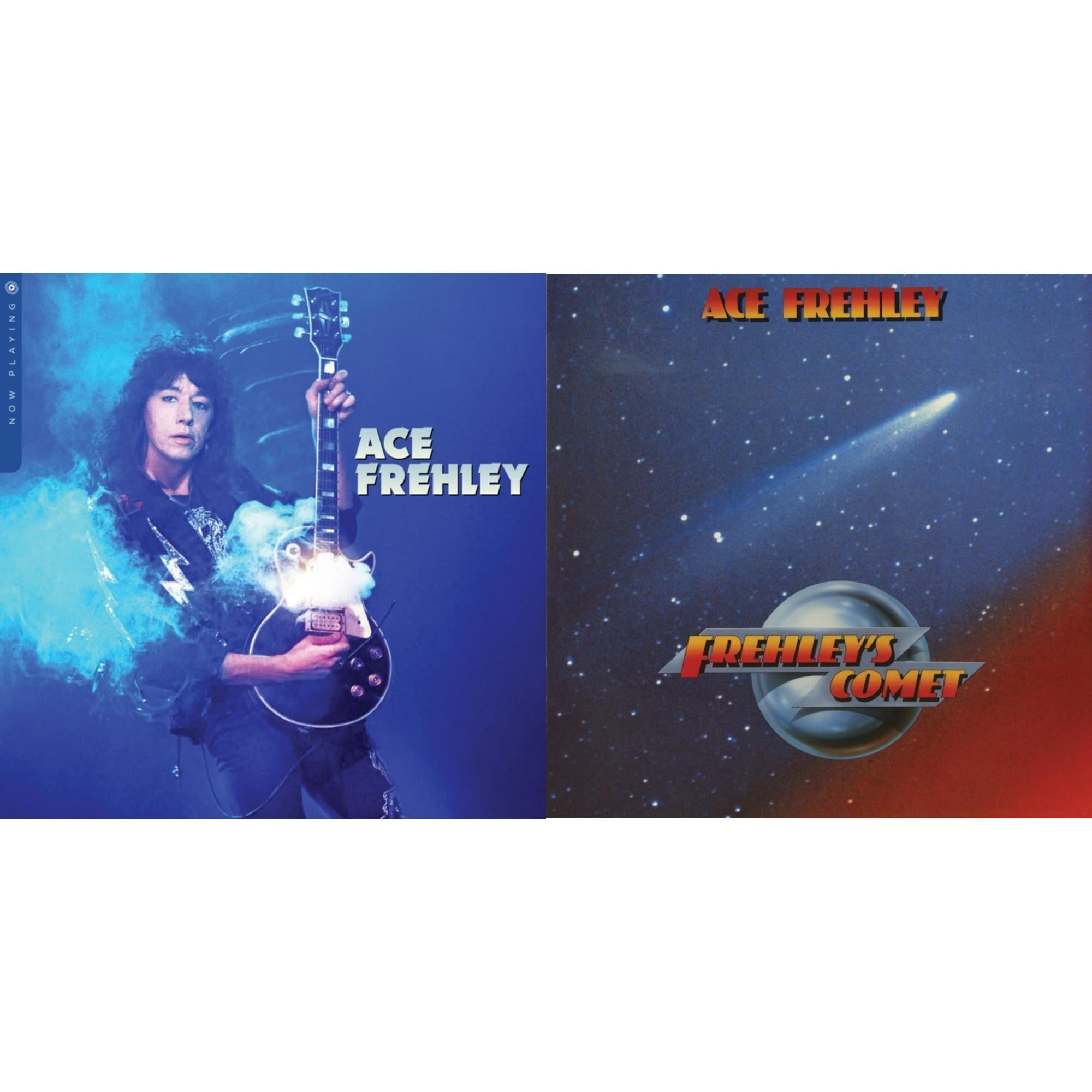 Now Playing (Blue LP Vinyl) & Frehley's Comet (Red & Blue Hand Poured ...