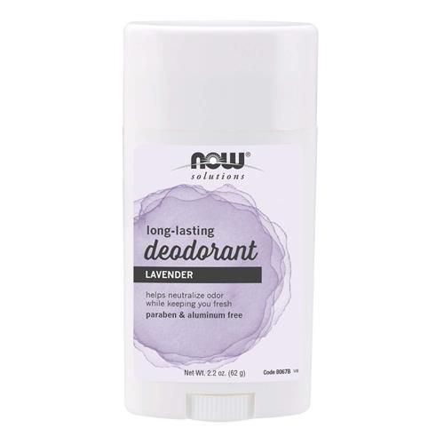 Now Solutions Lavender Body Deodorant Stick, 2.2 Ounces, Paraben-Free ...