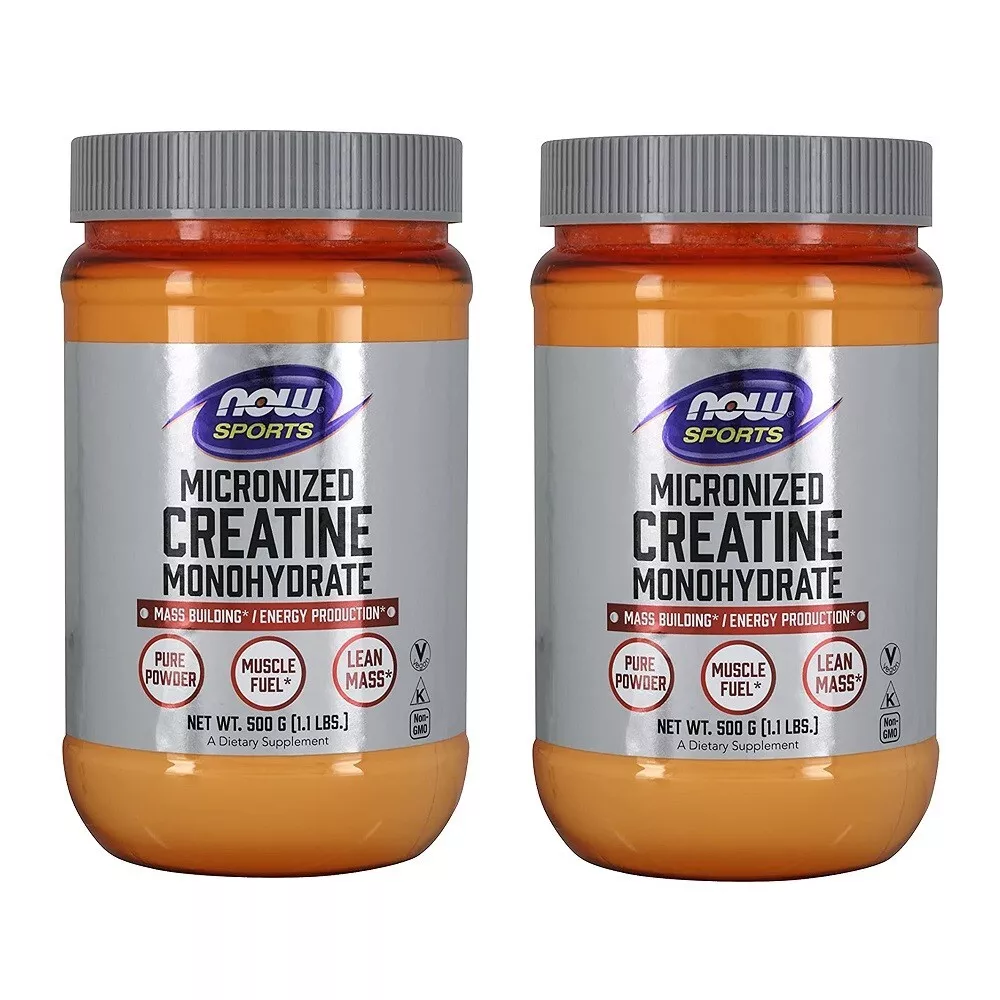 Now_Sports_Micronized_Creatine_Monohydrate_Powder_Supplement_500G_[_2 ...