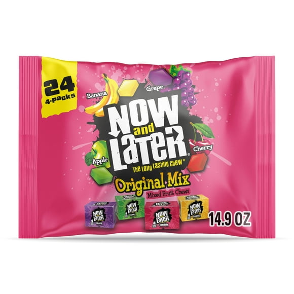 Now and Later Chewy and gummy candy in Gummy & Chewy Candy - Walmart.com