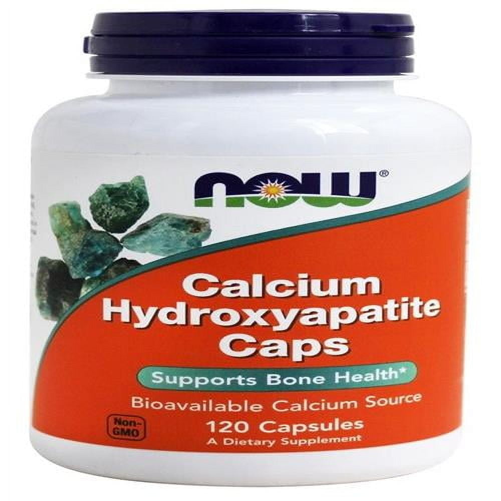 Nowfoods Calcium Hydroxyapatite Caps 120 Capsules Packaging May Vary ...