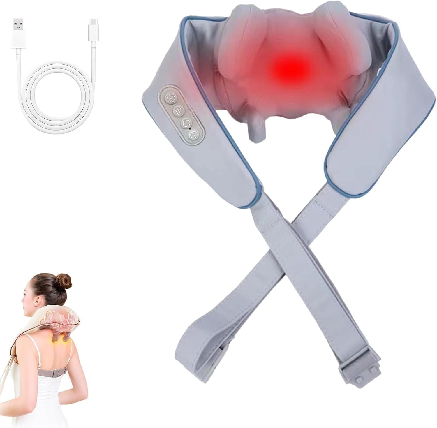 Noxa Massager - 2025 New Noxa Neck and Shoulder Massager, Neck and ...