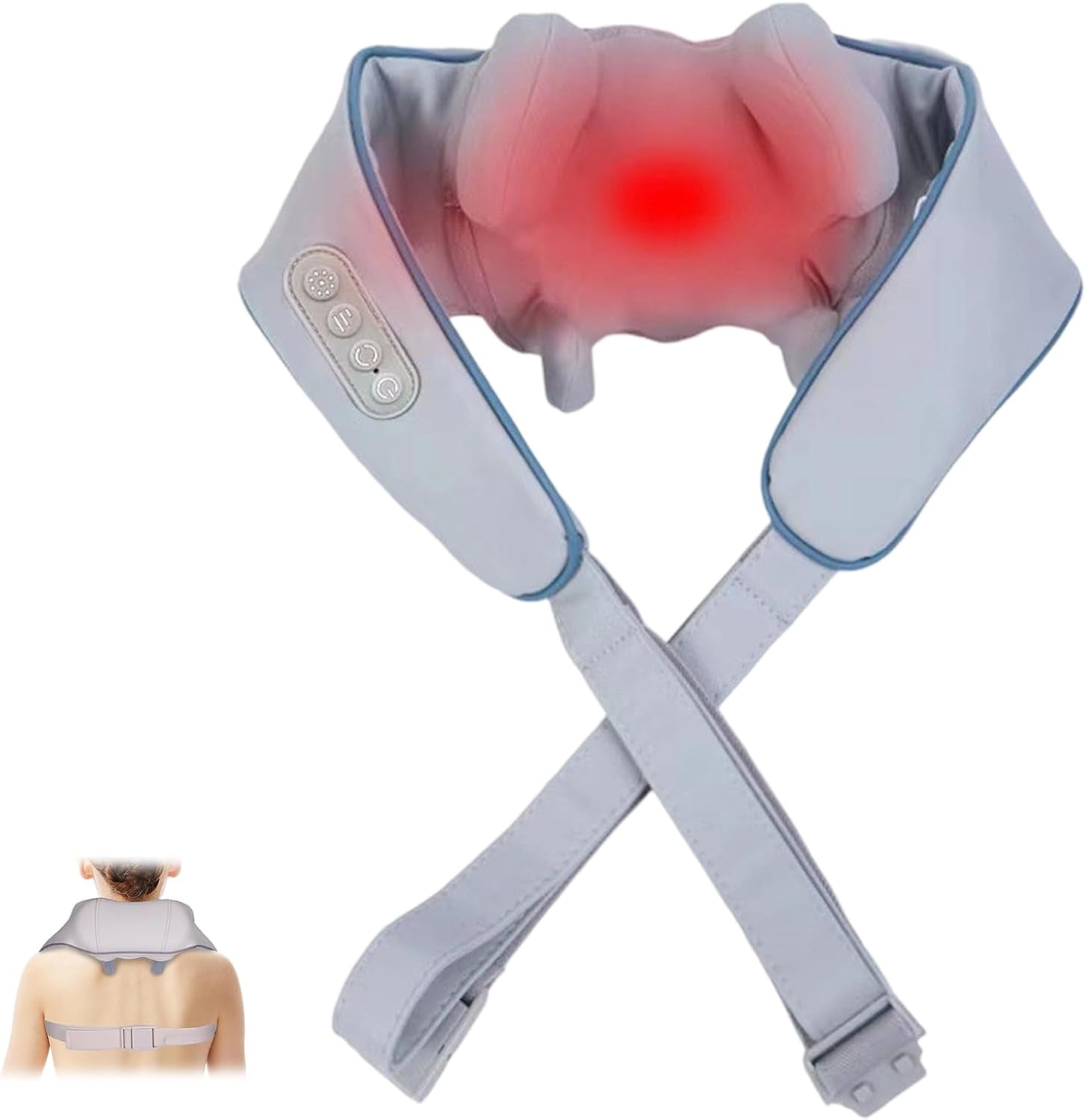 Noxa Massager, Noxa Neck and Shoulder Massager, Cordless Neck with Heat ...