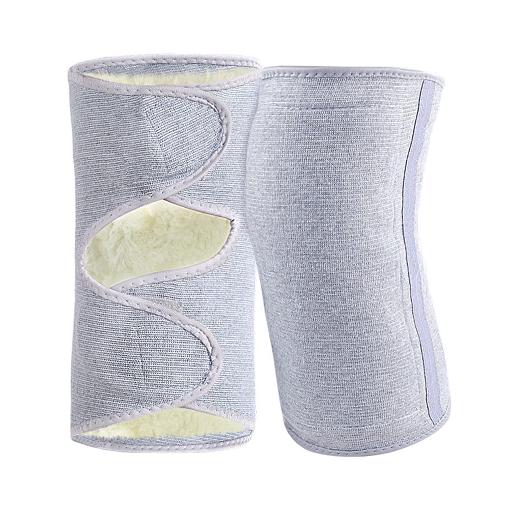 Noxiang 1 Pair Thicken Knee Wrap Warm Knee Brace Leg Protector Knee ...