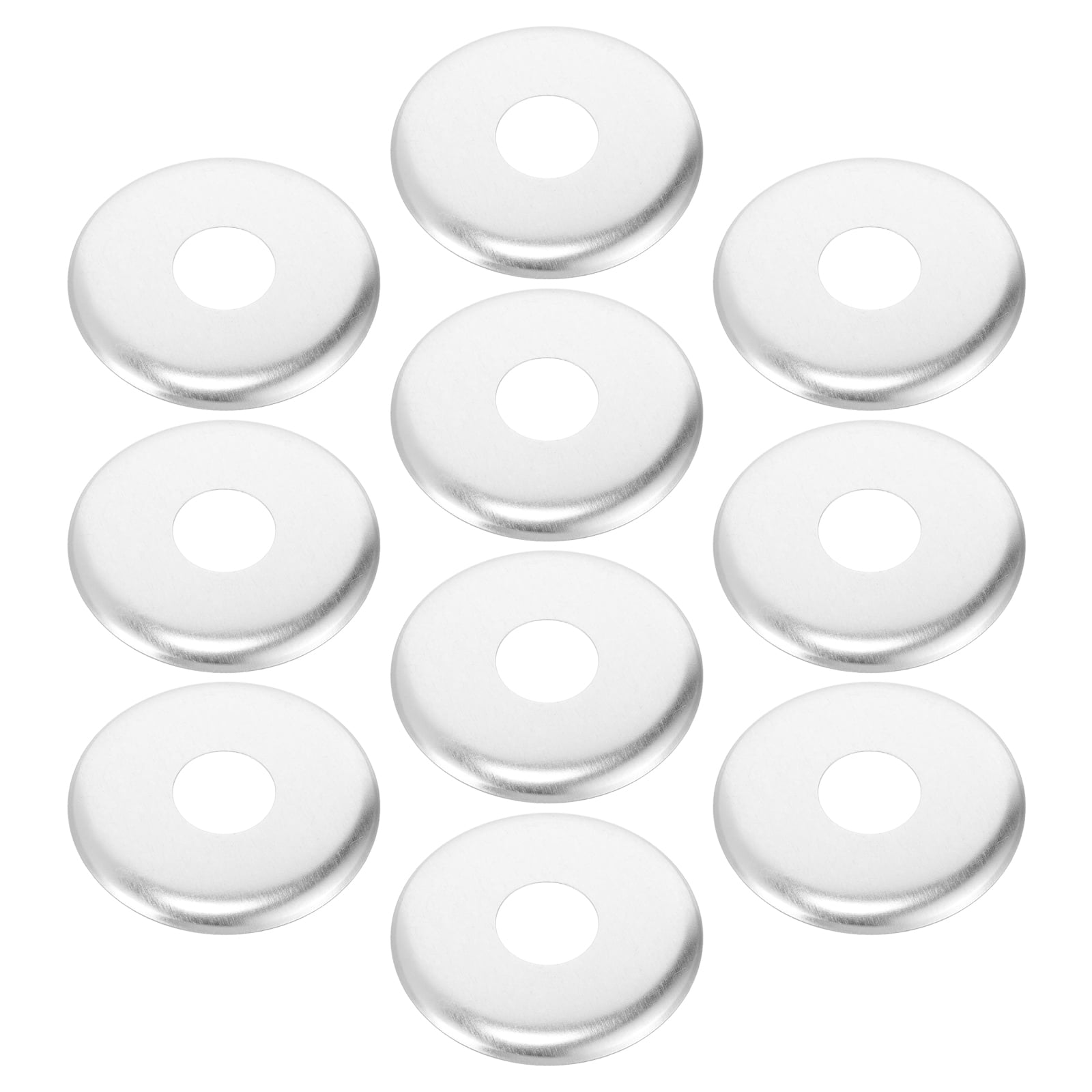 Noxiang 10pcs Fire Sprinkler Cover Plate 1/2 Inch Sprinkler Escutcheon ...