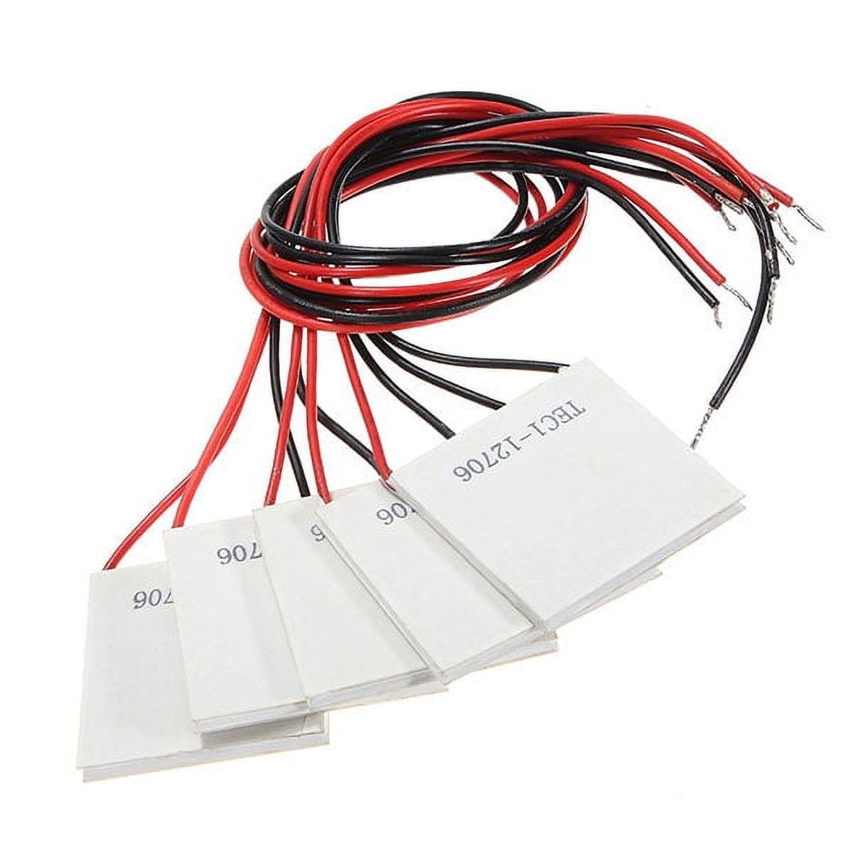 Noxiang 5pcs 06 TEC 40mm x 40mm x 3.6 mm 12V 6A Thermoelectric Cooling ...