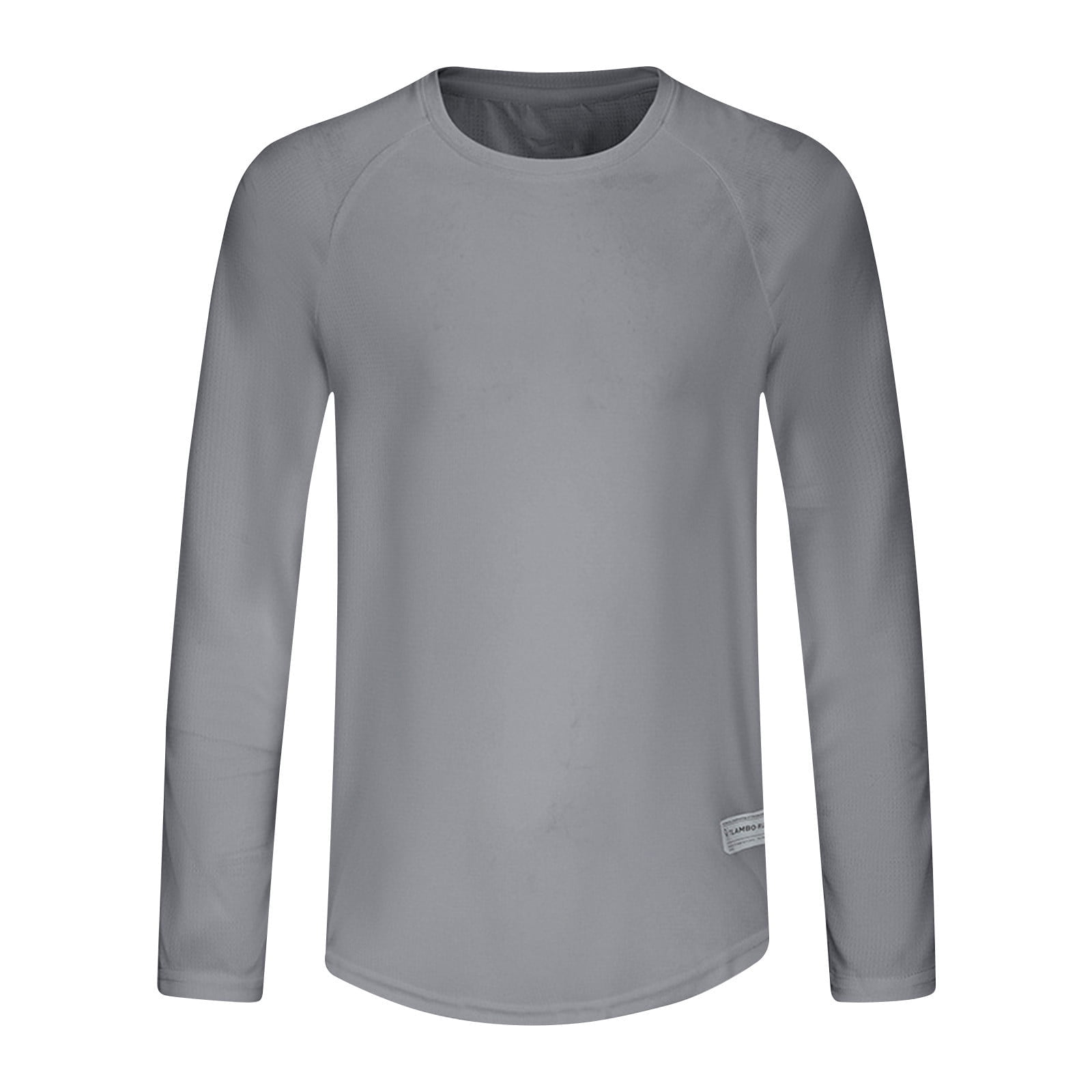 NoxwB Men's Thin Breathable UPF 50+ Sun Protection T-Shirts Rash Guard ...