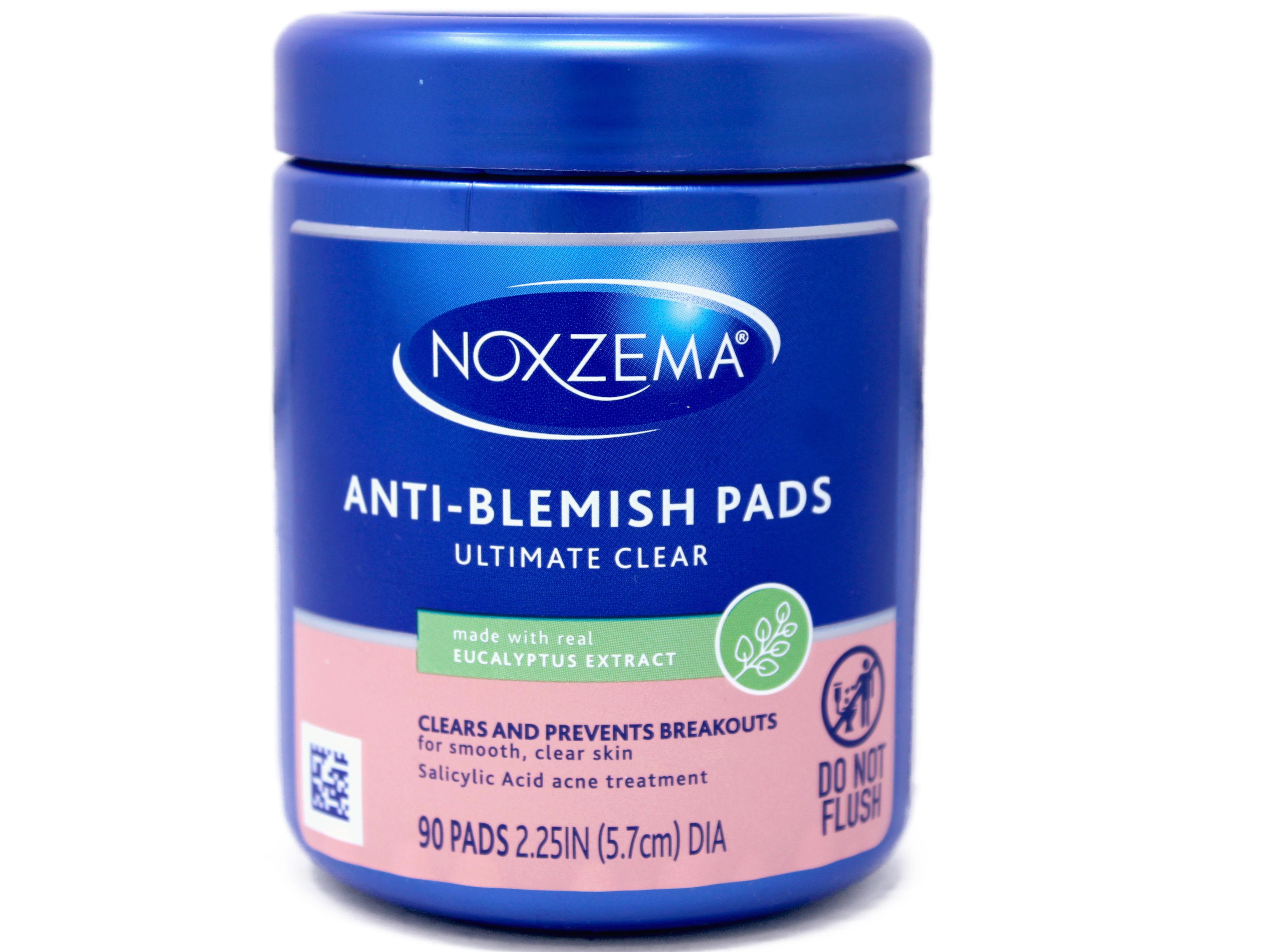 16 Pack - Noxzema Anti Blemish Face Pads, Acne Treatment 2% Salicylic ...
