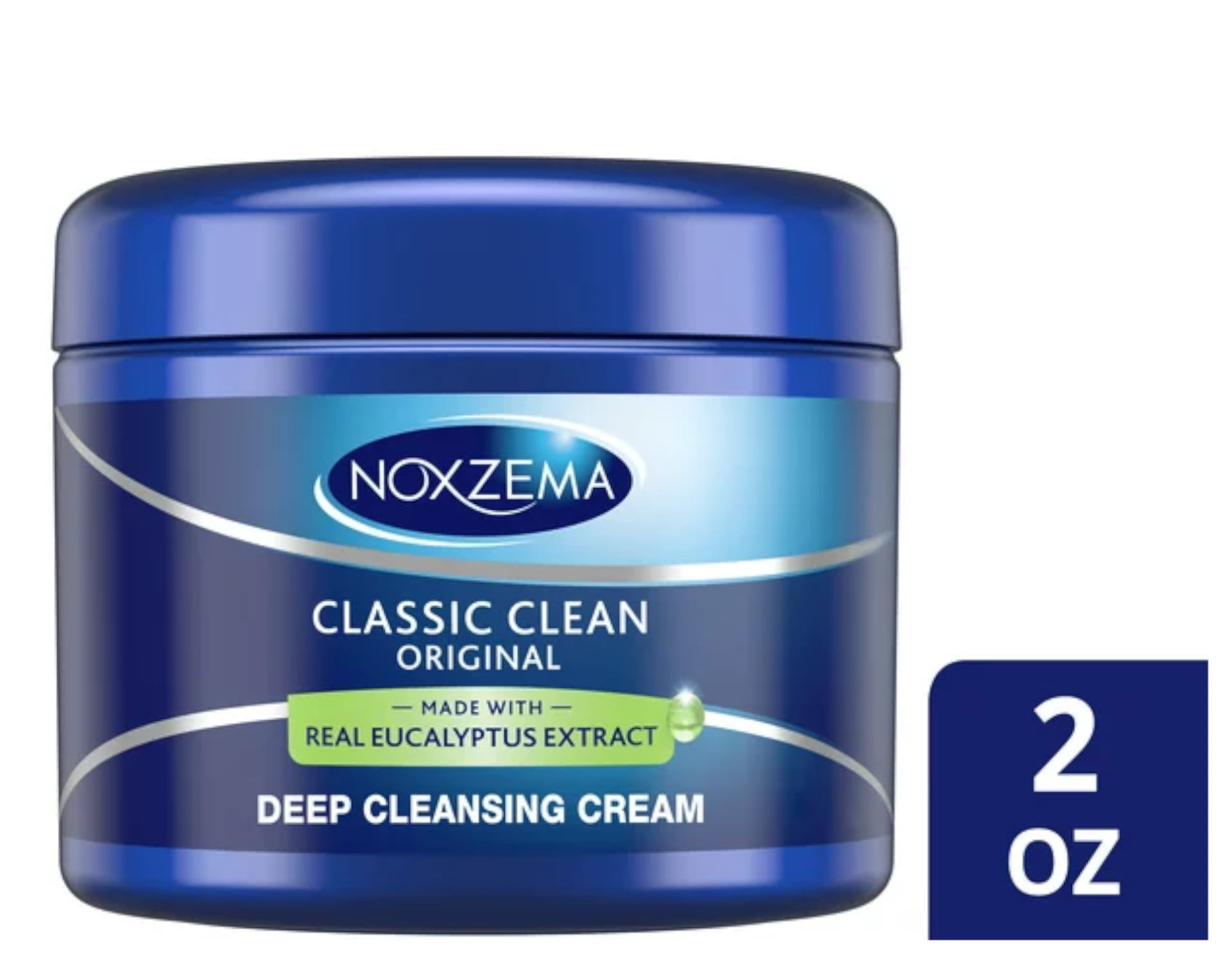 Noxzema Classic Clean Face Wash, Deep Cleansing Skin Cleanser, 2 oz ...