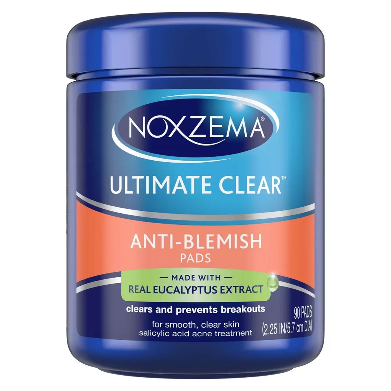 Noxzema Ultimate Clear Anti Blemish Face Pads with Salicylic Acid for ...