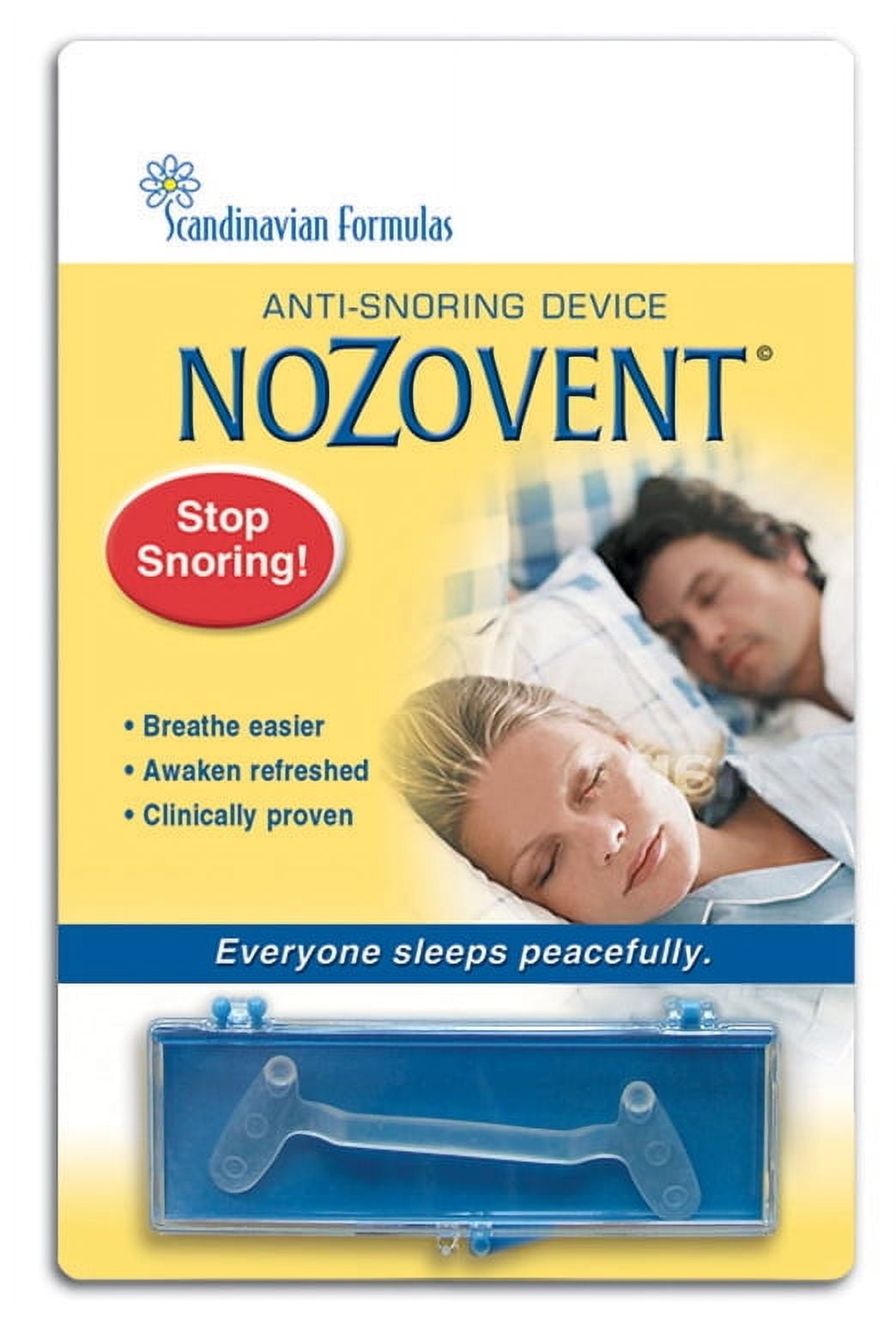 Nozovent Anti Snoring Device For Peaceful Sleep By Scandinavian ...