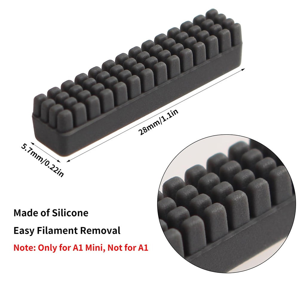 Nozzle Brush For Bambu Lab A1/A1 Mini Prusa Xl Wiper Silicone Brush ...
