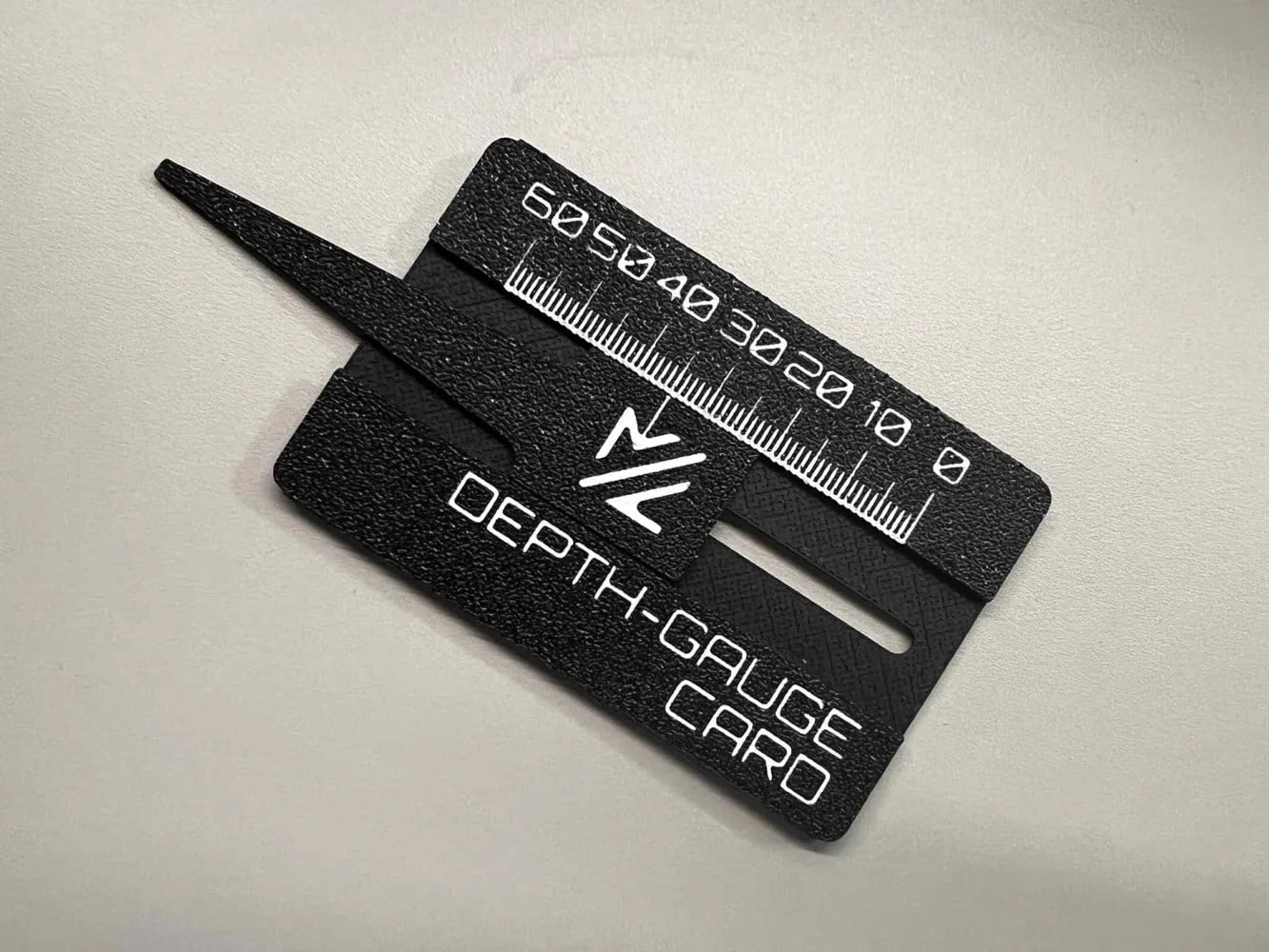 Nozzle Measurement Groove Depth Gauge Card | Precision Measurement Tool ...