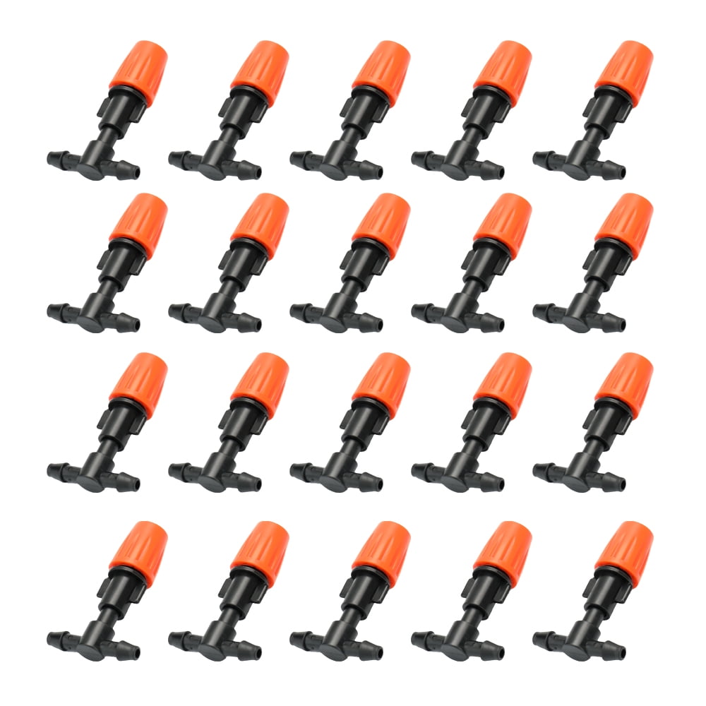 Nozzle,Nozzle Suit Drip Water Spray Sprinkler 20pcs Spray Sprinkler Nozzle Drip Pipe Equipment ...