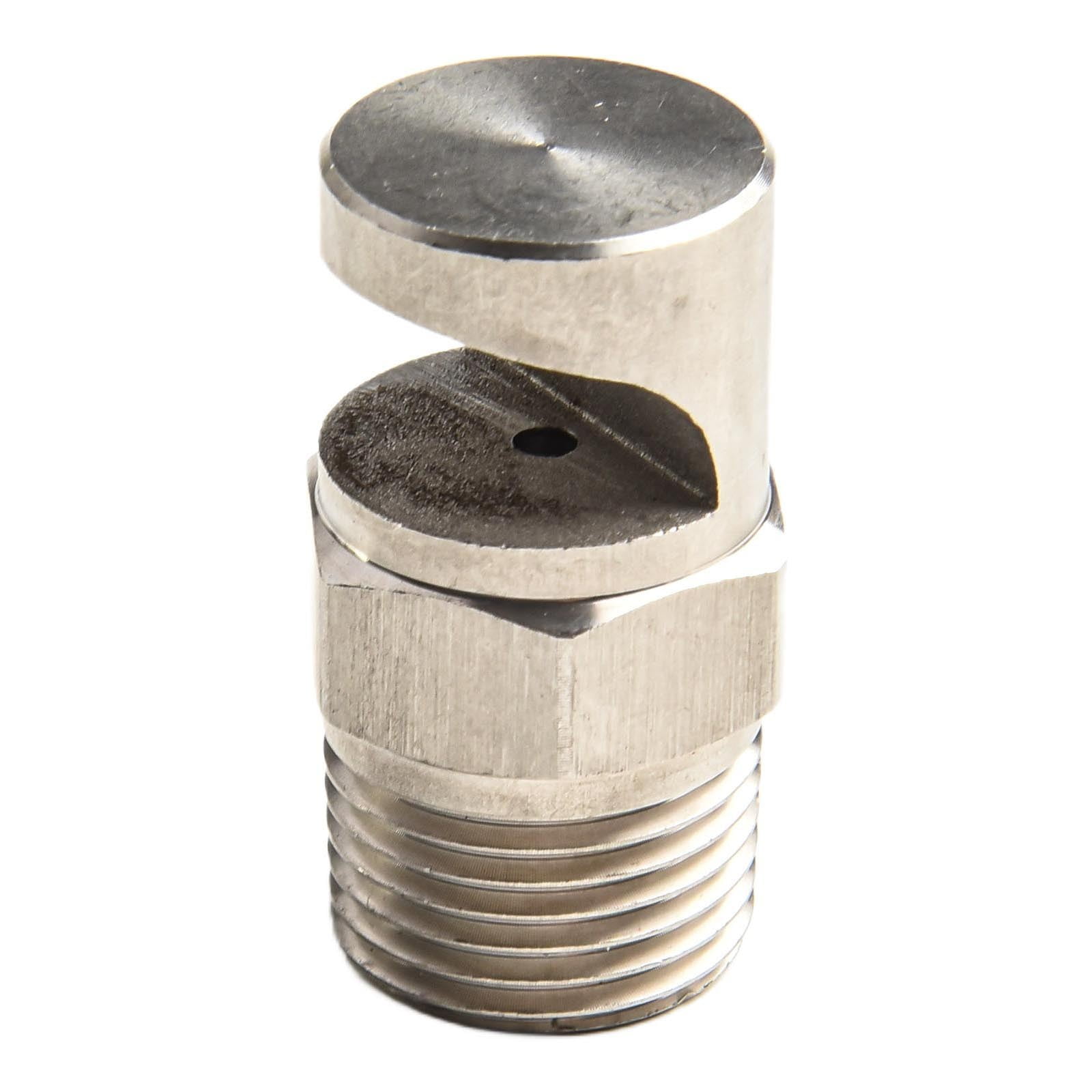 Nozzle Wide Spray Angle Boomless Nozzle (1/2\\\" BSP) Stainless Steel Deflector Sprayer 140-170 ...