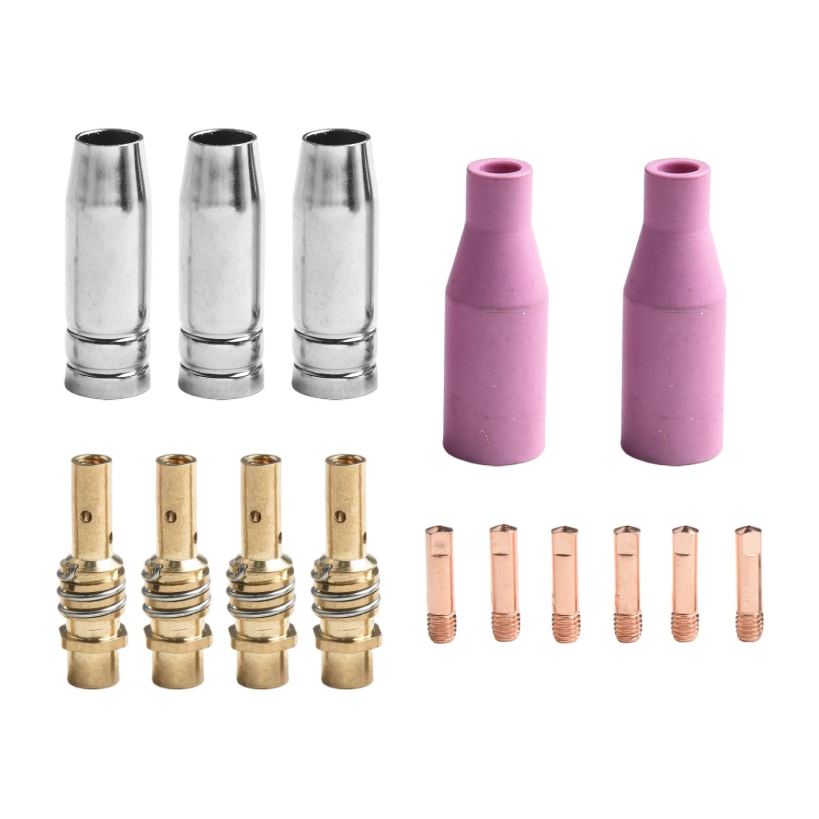 Nozzles Contact Tips Holders Welding Accessories Kit,for 15AK Welding Tips 1.0mm - Walmart.com