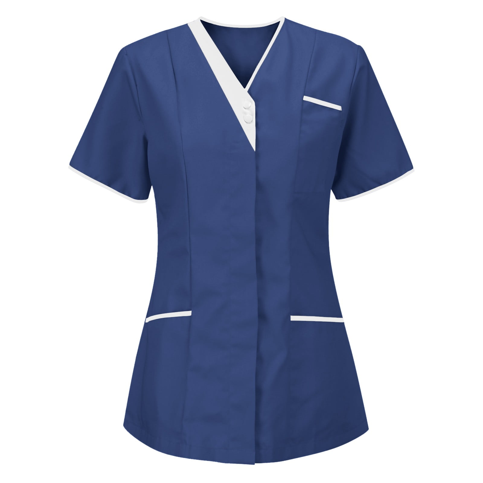 Npasoilc Nurse Uniforms Women Scrubs Set Medical Scrubs Top Clinic ...