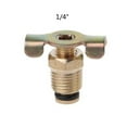 NPT 1/4\" 3/8\" 1/2‘’ Solid Brass Compressor Air Tank Port Fittings ...