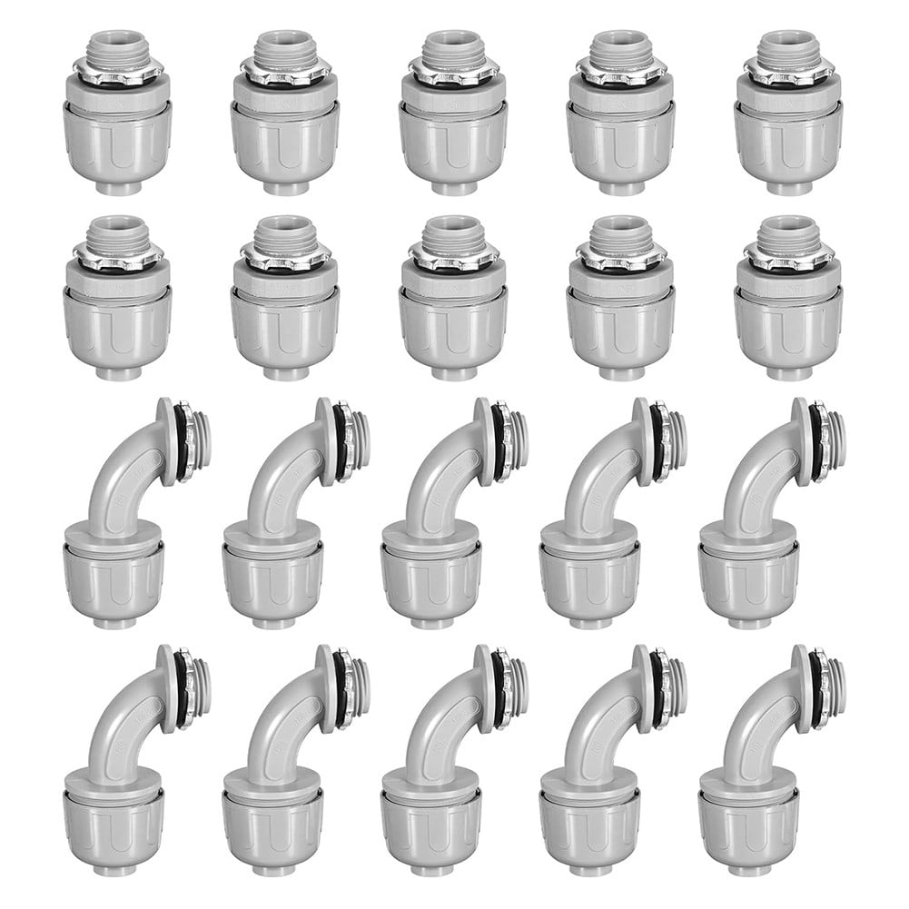Npt Waterproof Electrical Conduit Fittings Pvc Flexible Straight ...
