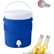 6.2 Gallon Large Galvanized Ice Buckets For Parties Wine Beverage Tub ...