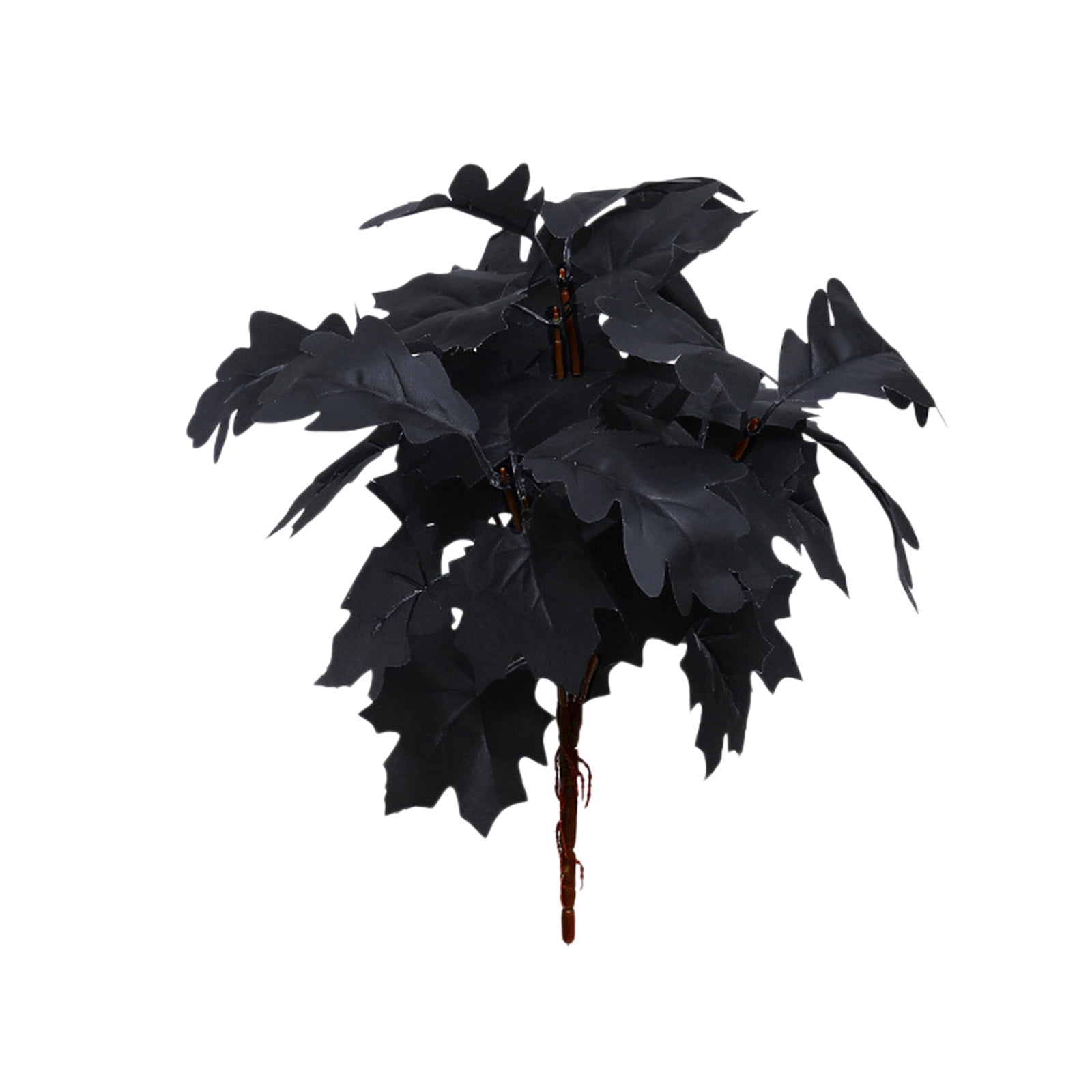 Nrmrqz Artificial Silk Maple Leaves Branches | 35cm Fall Stems for ...