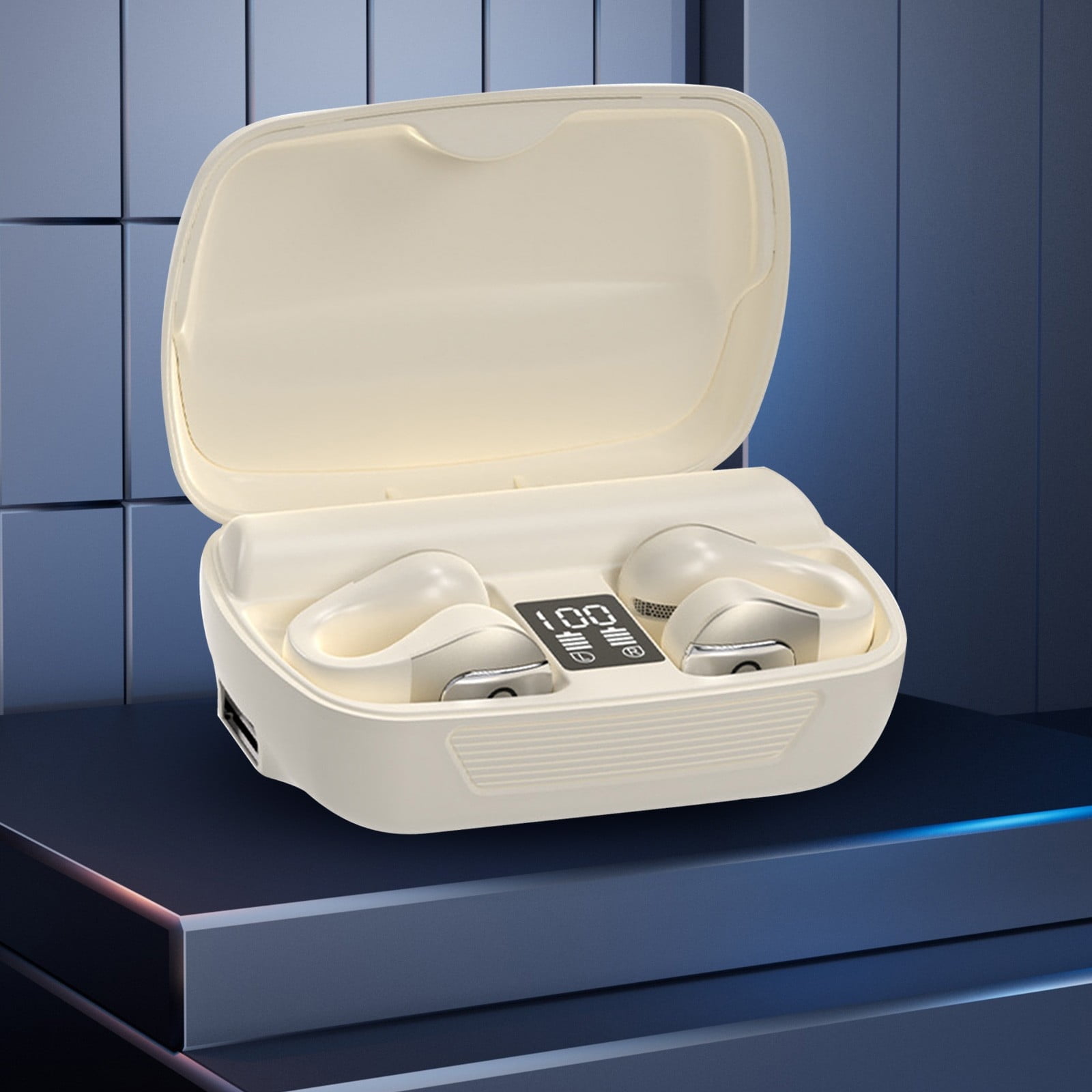 Nrmrqz Bluetooth 5.3 Wireless Earphone Clip Style Panoramic Stereo ...