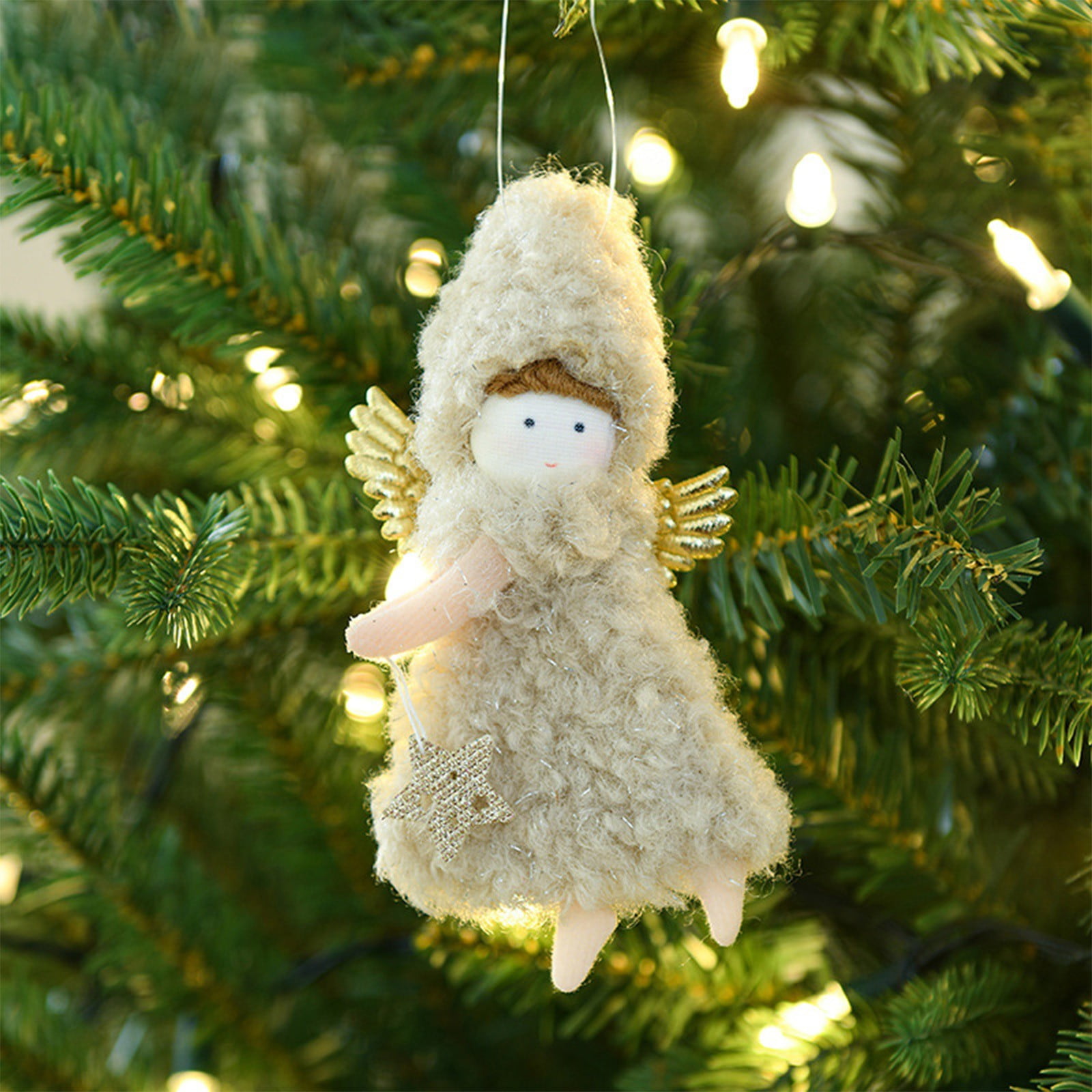 Nrmrqz Christmas Plush Little Angel Doll Puppet - Soft and Cuddly ...