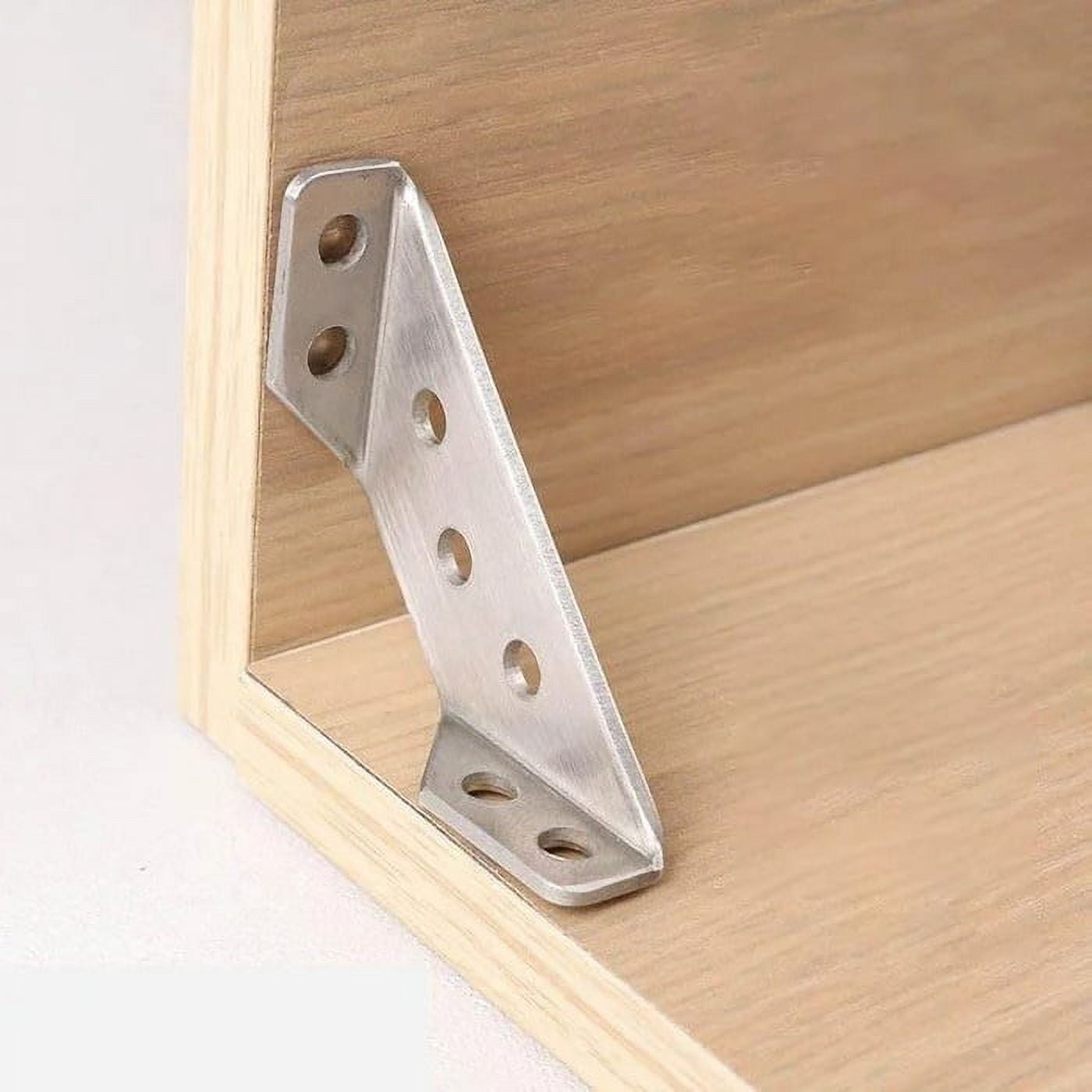 Nrmrqz Corner Brace 304 Stainless Steel Corner Bracket - Heavy-Duty ...
