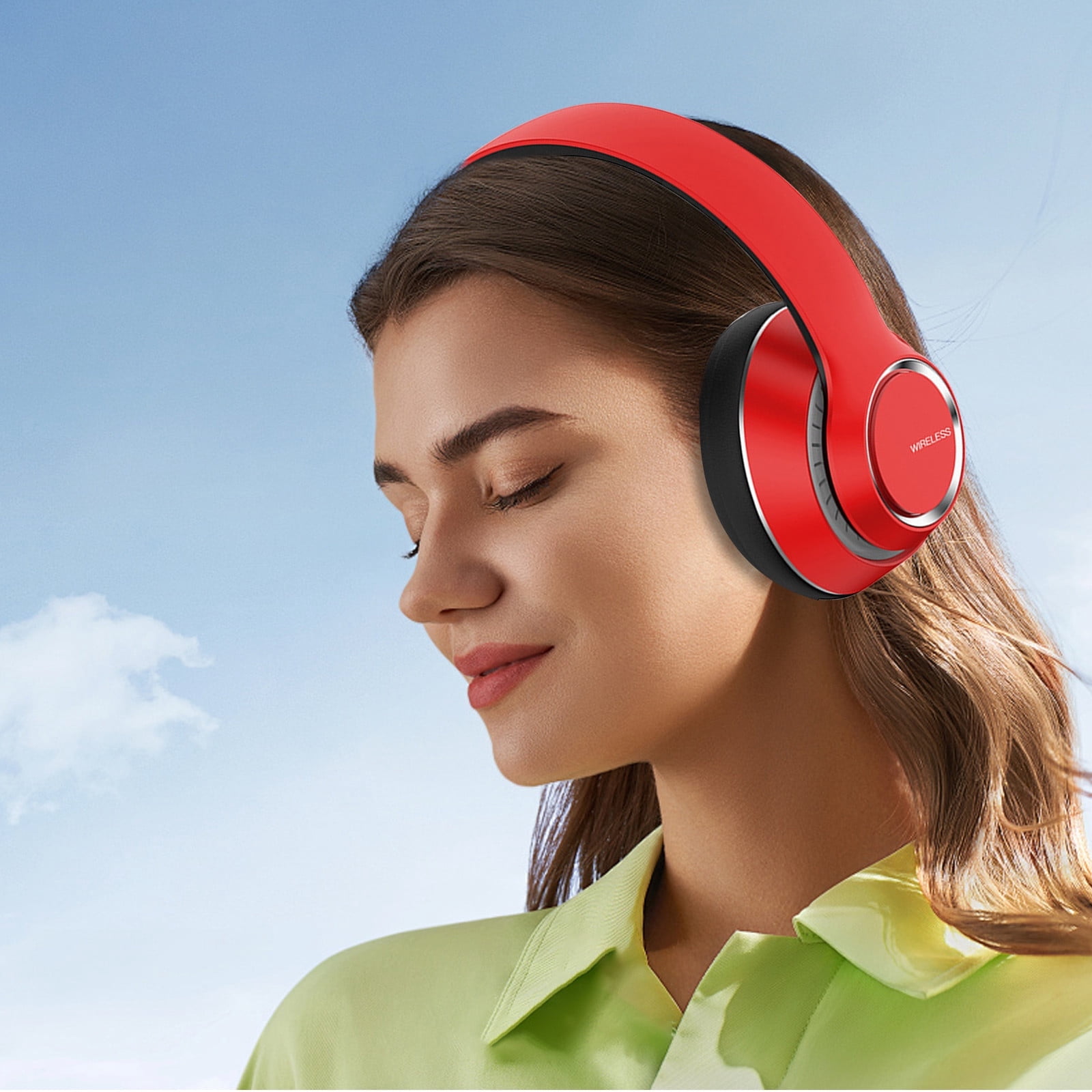 Nrmrqz Deals of the Day Clearance Wireless Bluetooth Headset Wireless ...