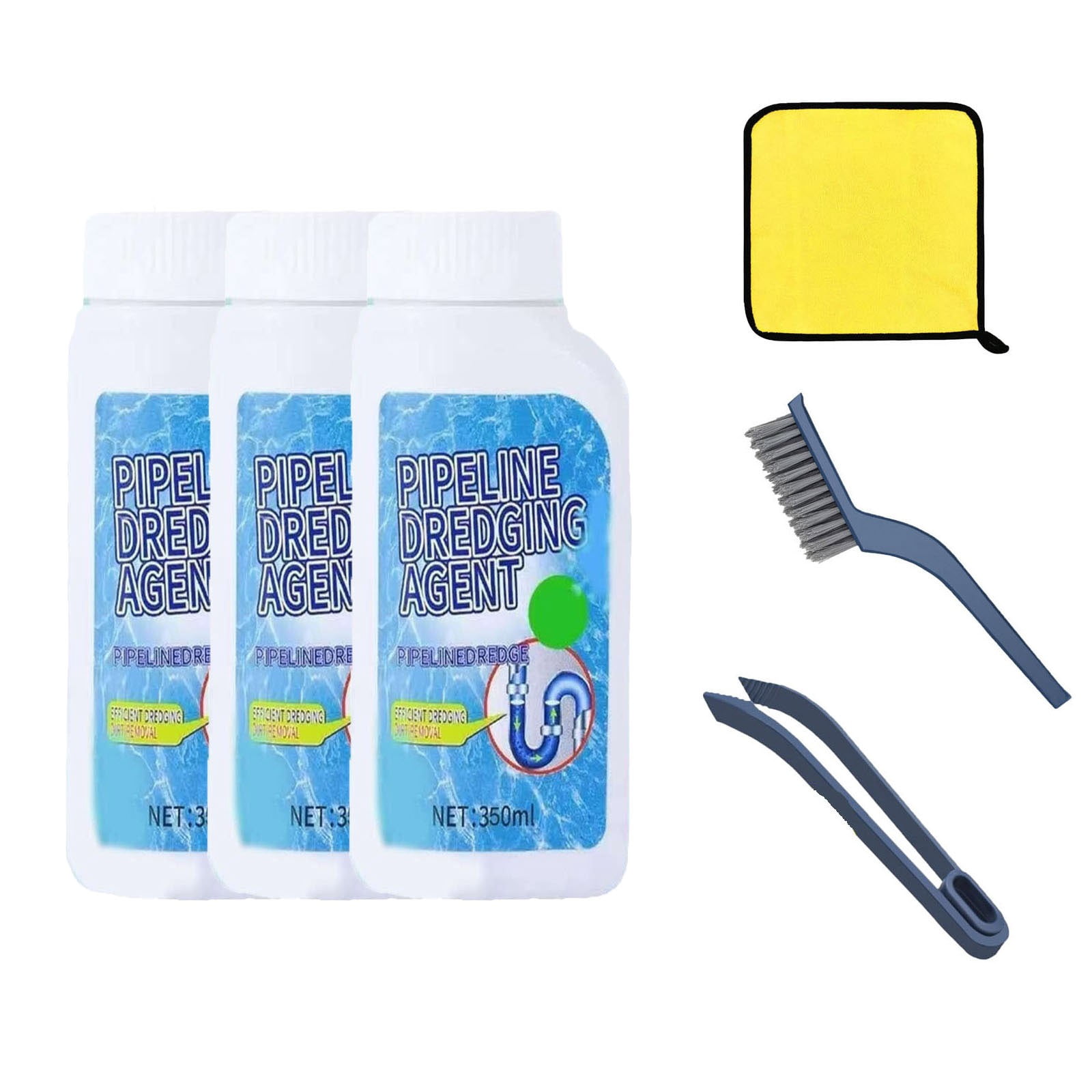 Nrmrqz Drain Cleaner Kit - Multi-Functional Unclogging Agent for ...