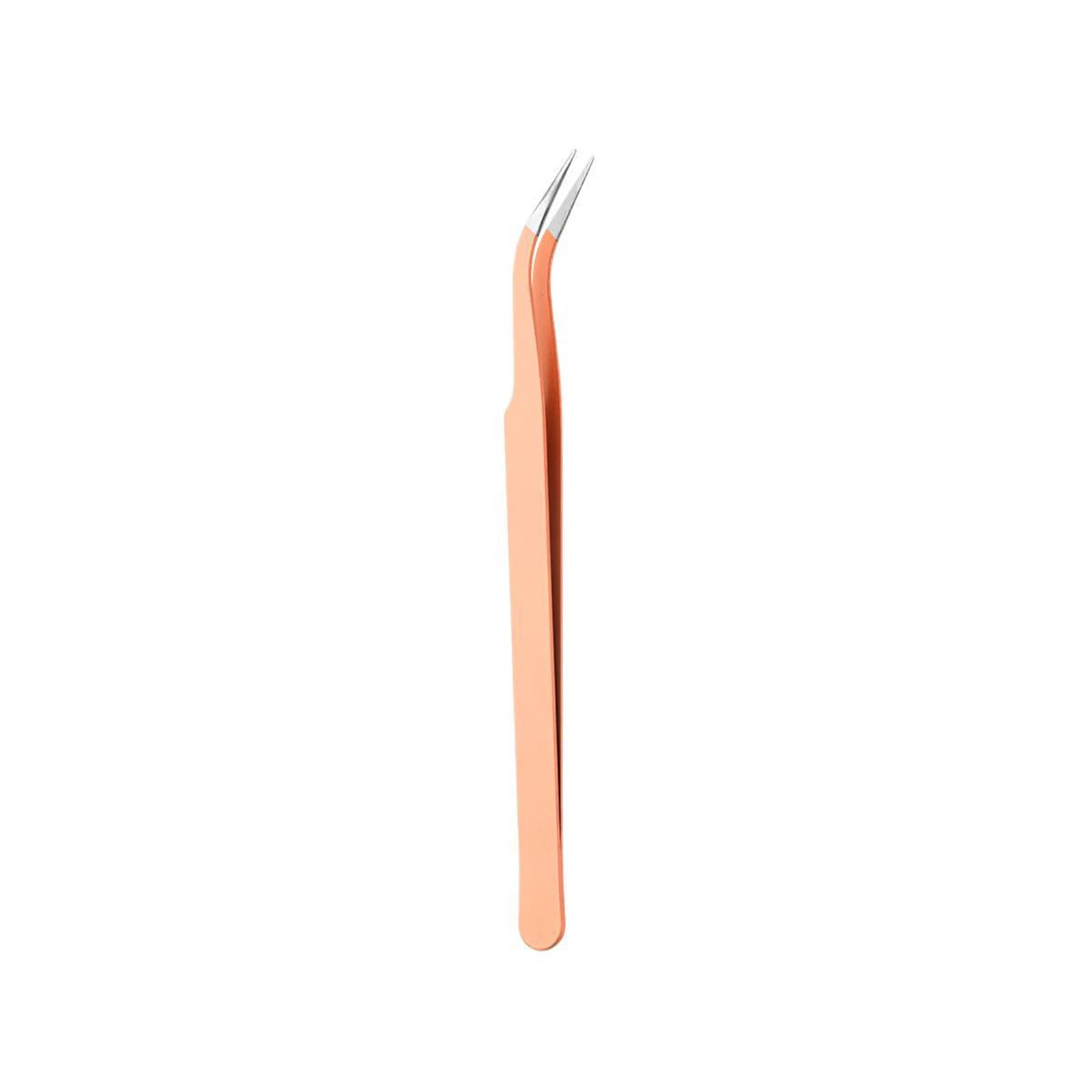 Nrmrqz Enhanced Stainless Steel Precision Tweezers, Curved Tip ...