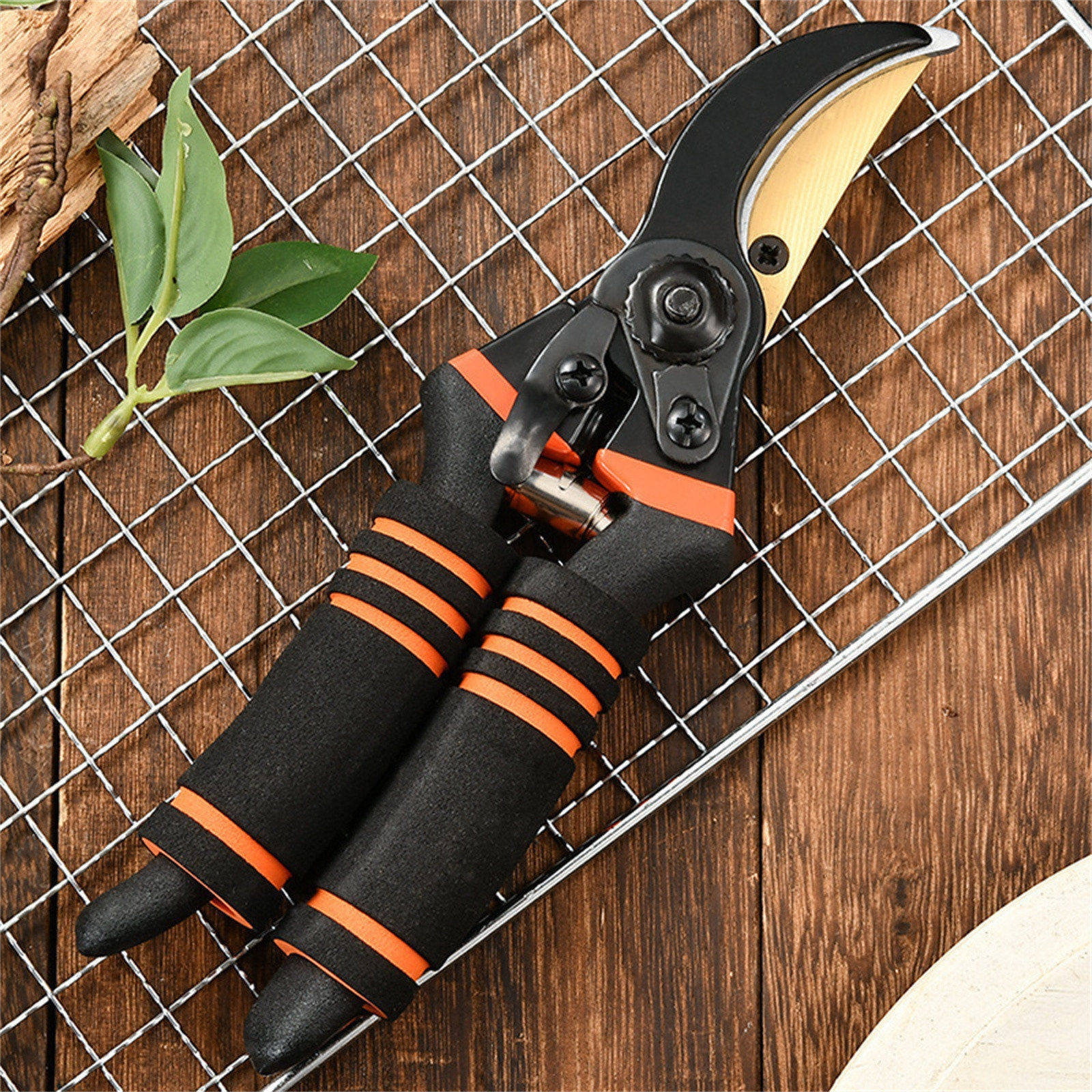 Nrmrqz Gardening Pruning Shears | Stainless Steel Blades | Ergonomic ...